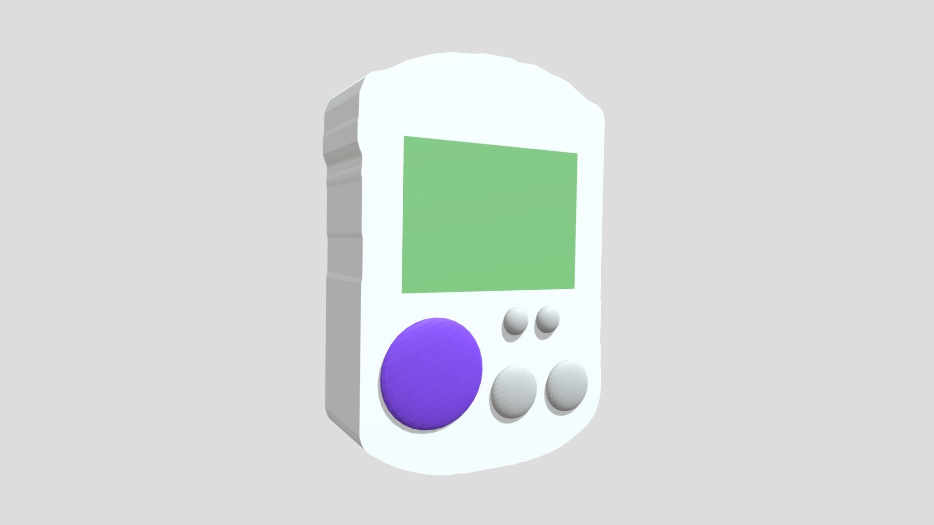 Dreamcast Visual Memory From 1991 TV Adventure - Download Free 3D model ...