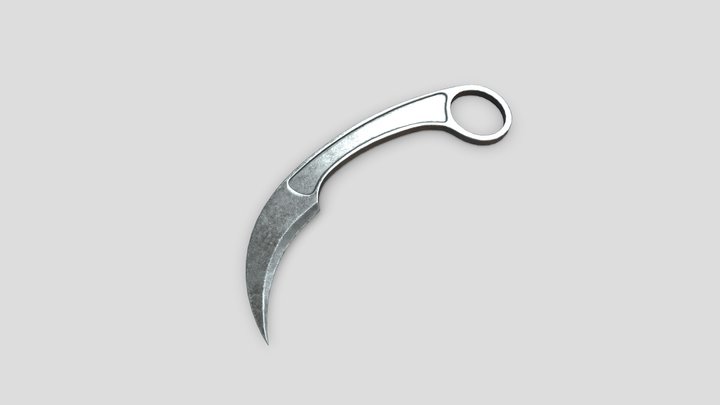 Knife-blade 3D models - Sketchfab