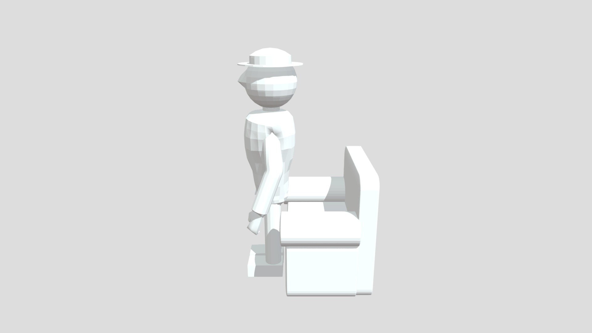 Prop Animation - Recliner - 3D model by jakerc10 [a12e927] - Sketchfab