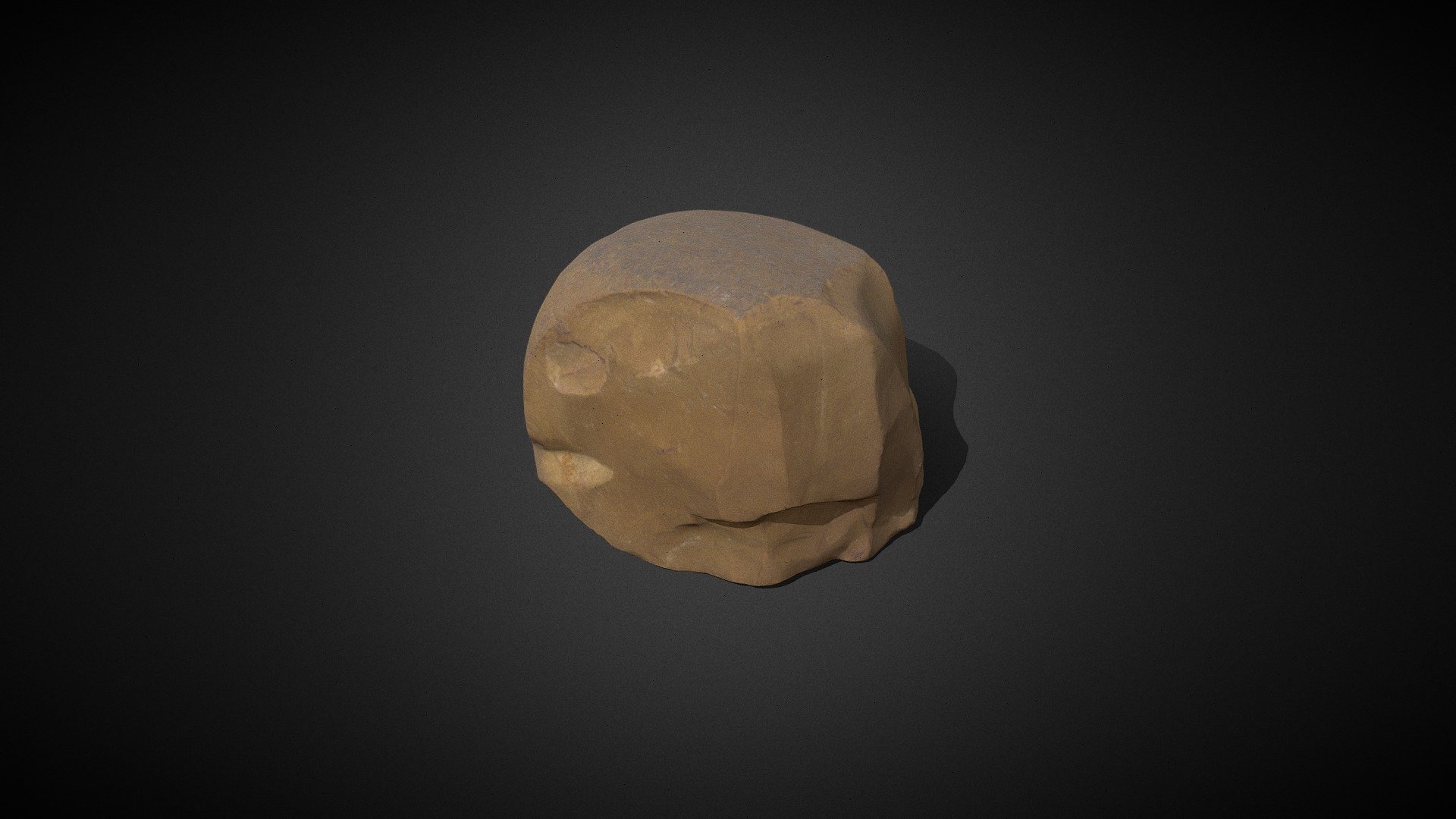 Replica of a Chopper lithic tool - 3D model by Viteri (@slopezviteri ...