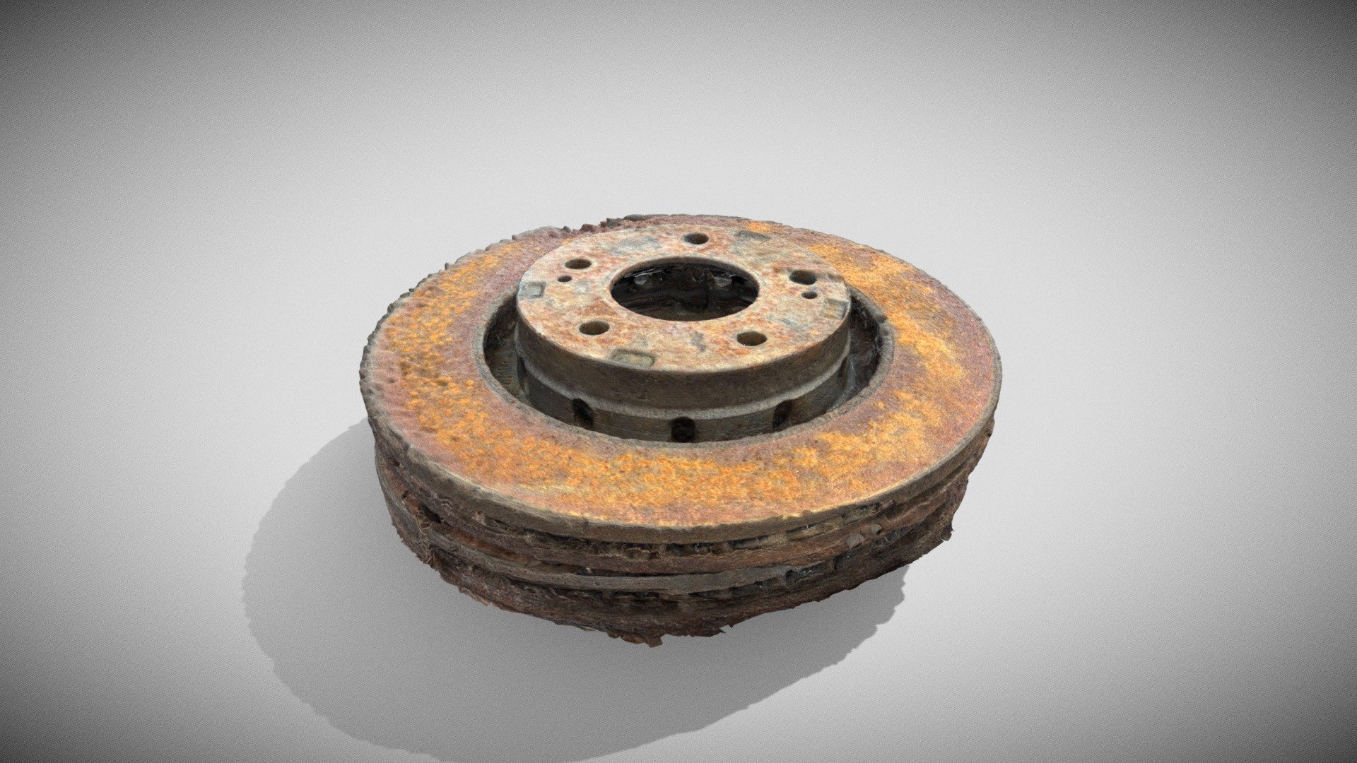 Rusty Brake Discs Photoscan - Download Free 3D model by RobenSikk ...