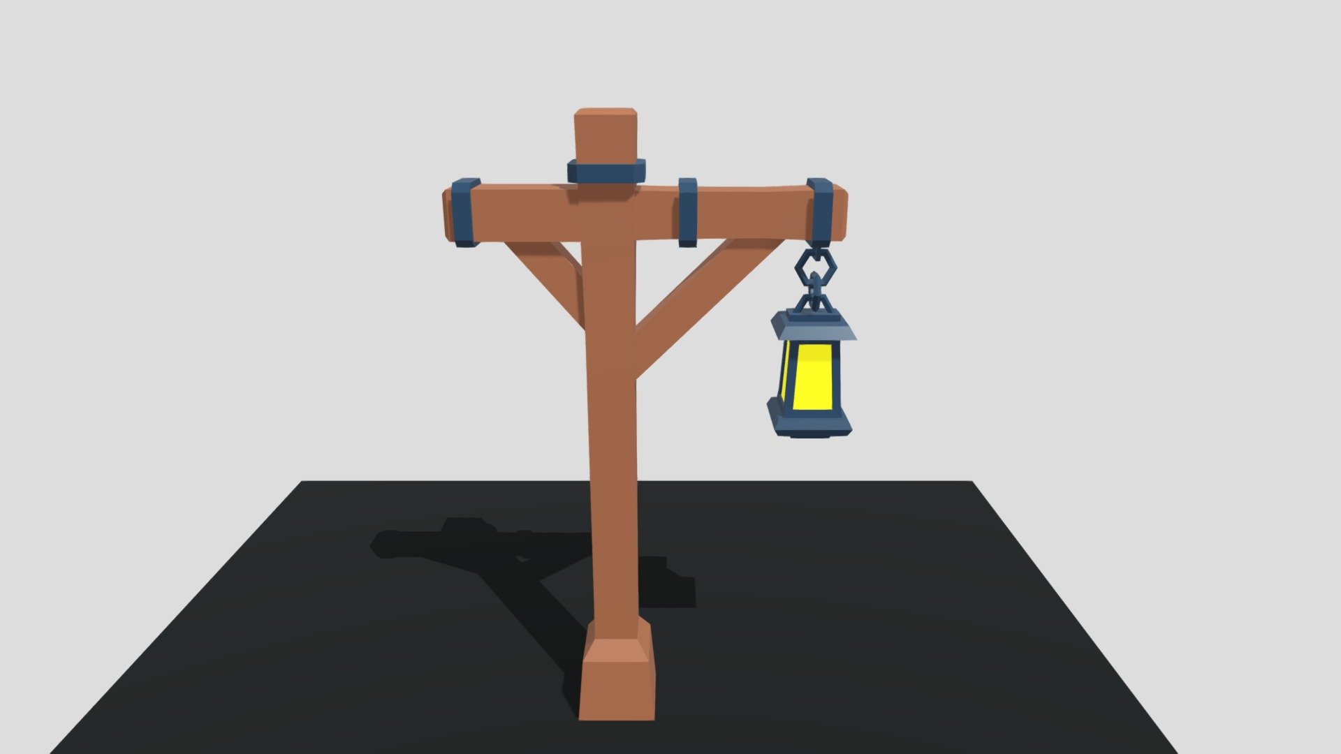 Cartoon Street Lamp Post - Buy Royalty Free 3D model by Philip Storm ...