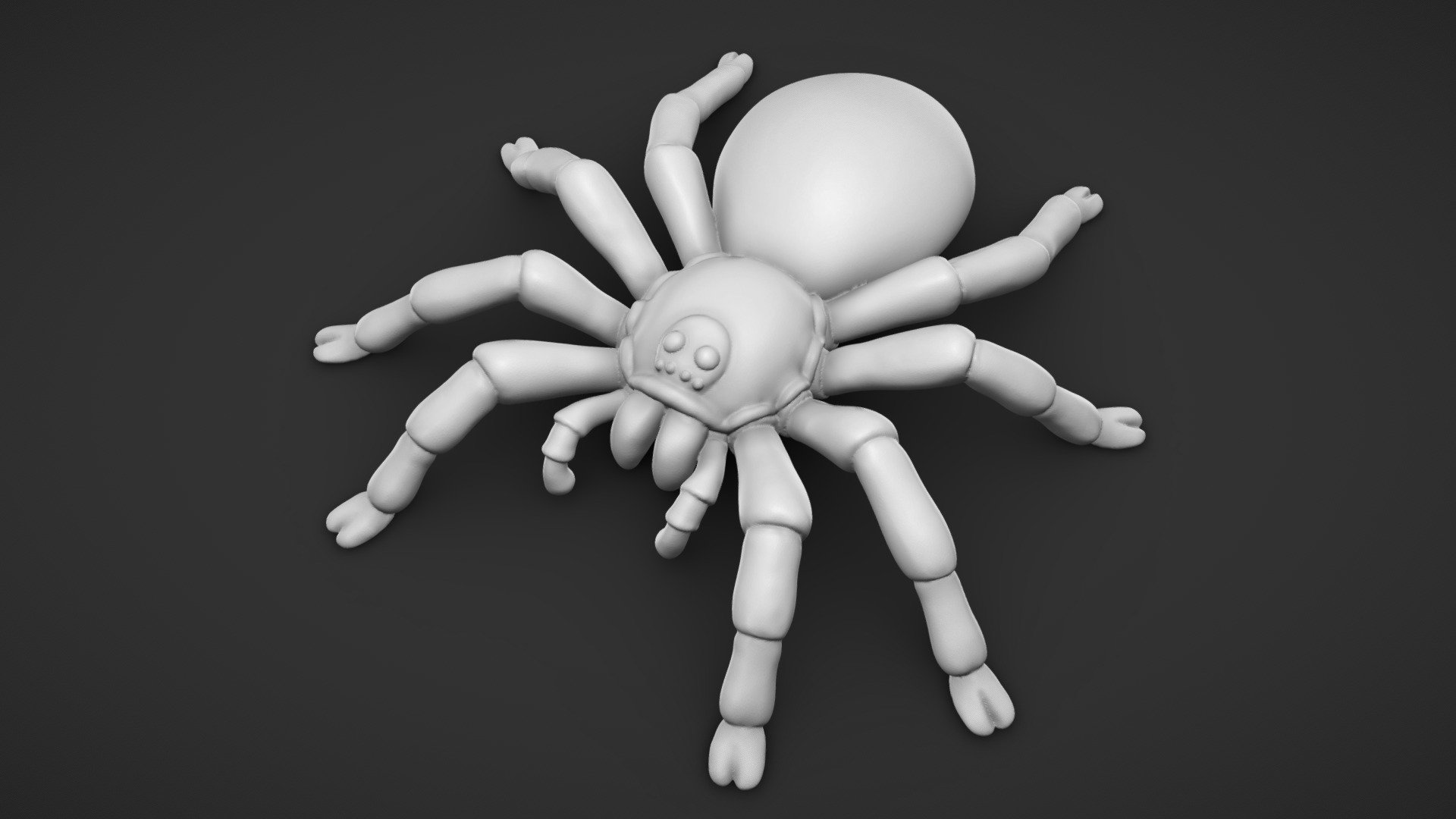 Spider - 3D print - Buy Royalty Free 3D model by romullus [a1315d9 ...