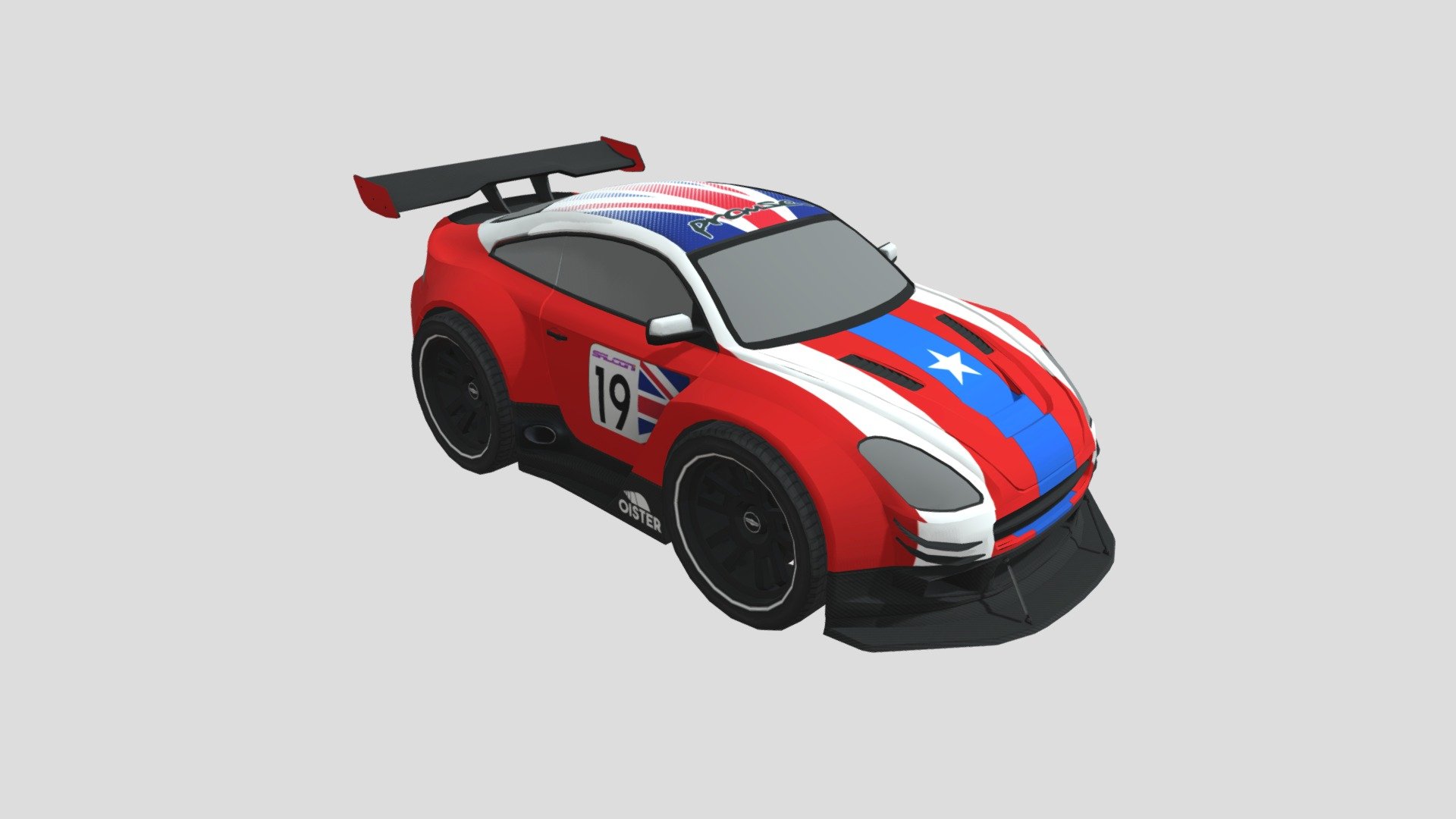 Captain car - 3D model by Wasi204 (@hafizzwaseem88) [a132048] - Sketchfab