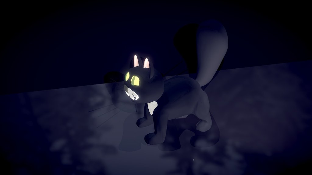 Cat Walk Animation Test - 3D model by ayvlasov [a1334a9] - Sketchfab