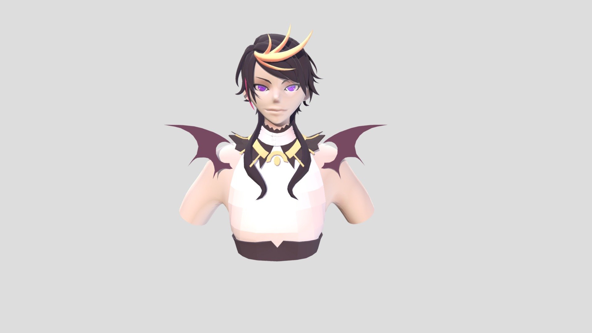 Shu Yamino - 3D model by Glenda K (@glendakhoobx) [a133d73] - Sketchfab