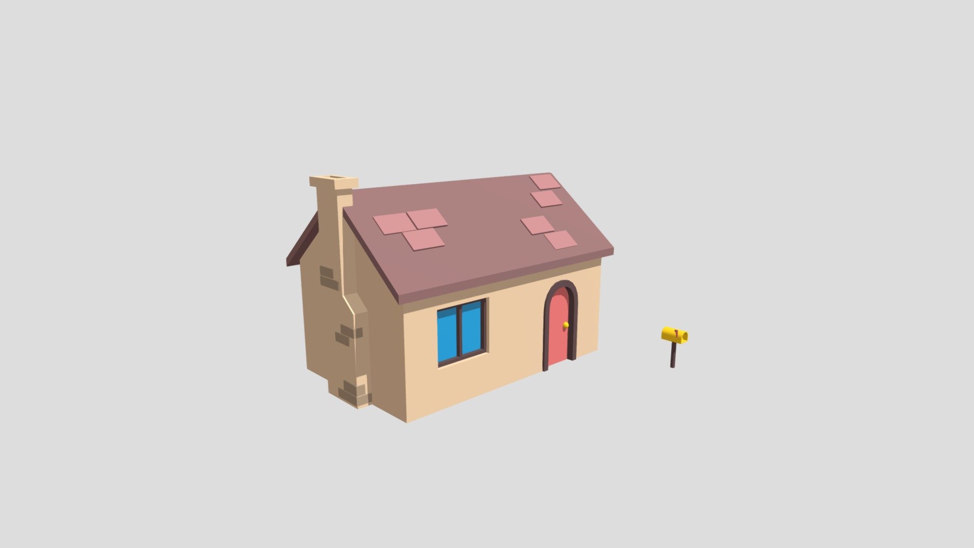 Stylizes Low-Poly House - Download Free 3D model by rzgryl33 [a13457f ...
