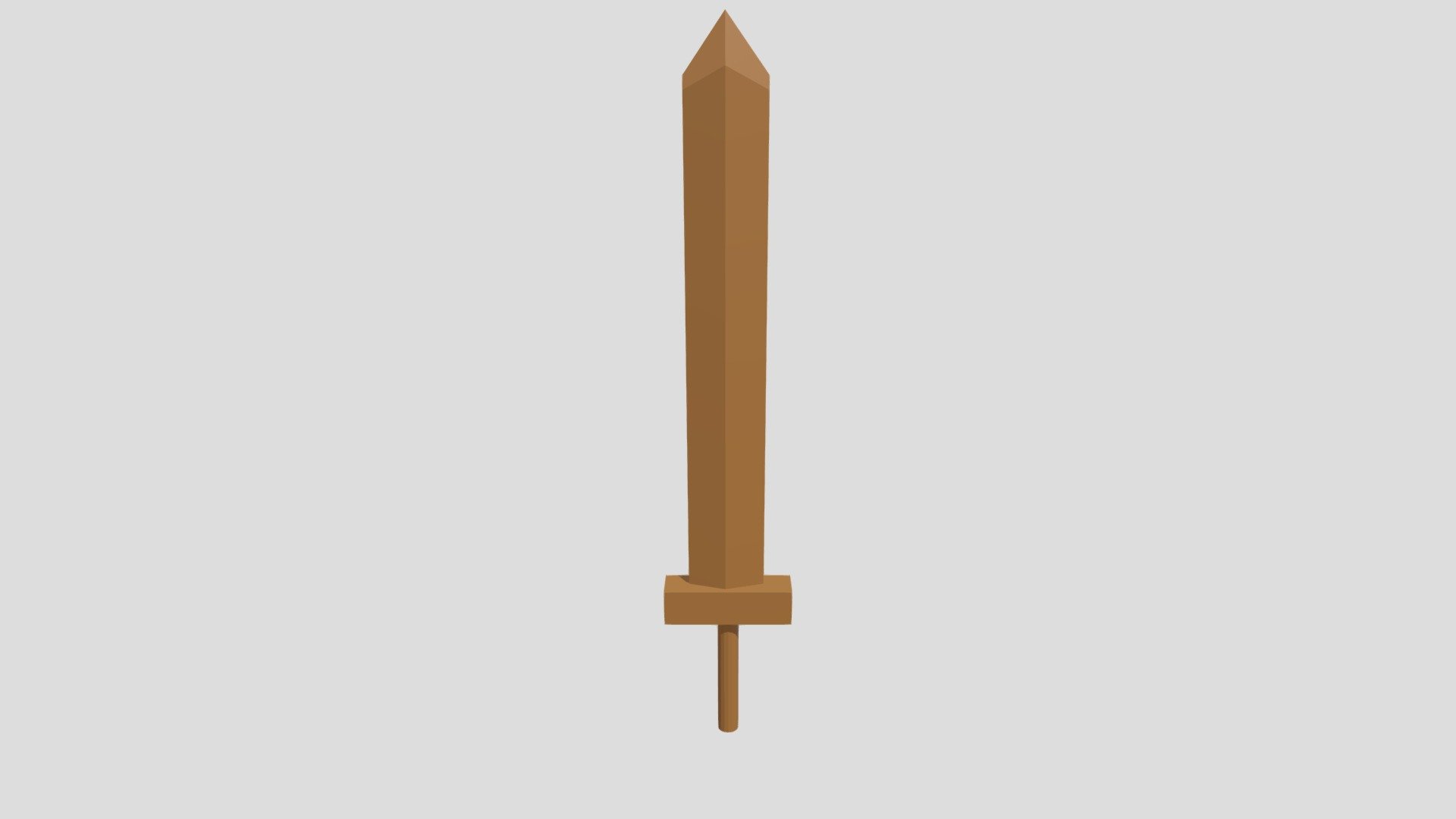 Wooden Sword - Download Free 3D model by M1KaSiiK (@M1KaSiiK-) [a139076 ...
