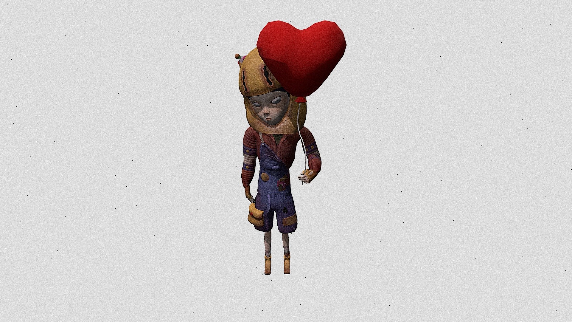 Clown Game Character - 3D model by rew (@rewrewrewrew) [a13b143 ...