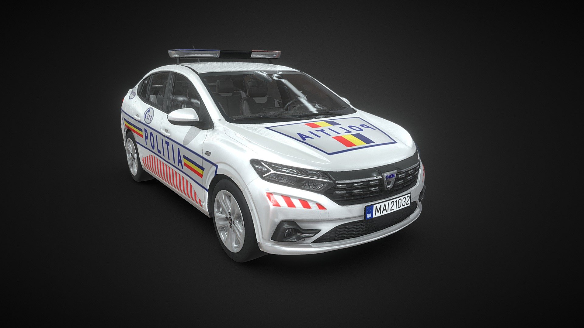 Logan 2021 Politia - Download Free 3D model by solid3DDD [a13c934 ...