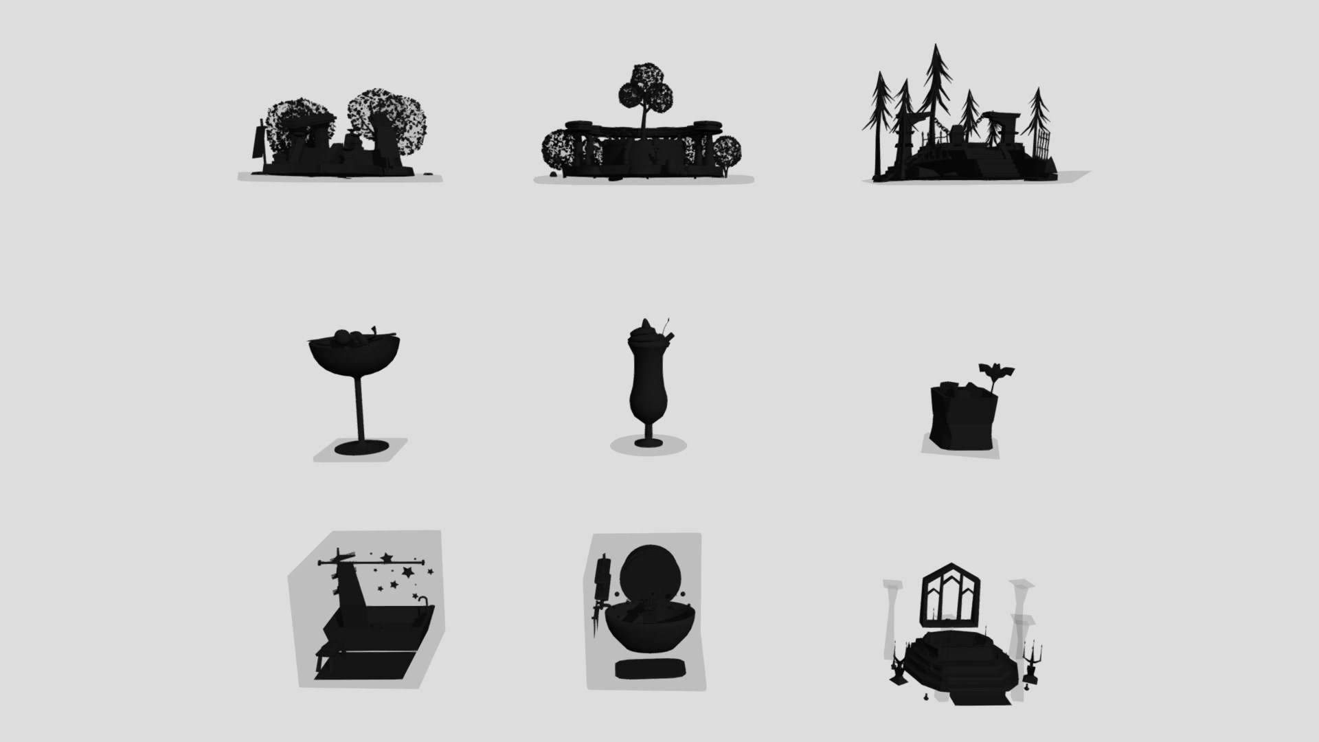 Silhouette - Download Free 3D model by nosnow [a13cf03] - Sketchfab
