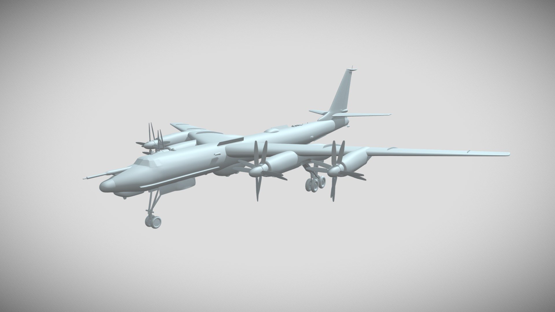 tu-142mr - 3D model by dinalt [a13db99] - Sketchfab