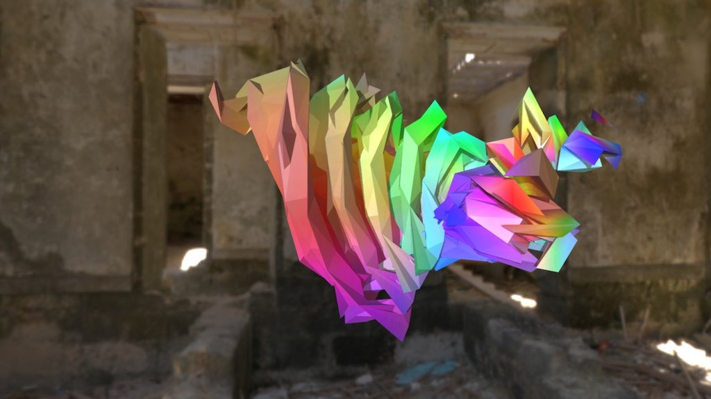 Color Dragon - 3D model by graphrainbow [a13dd15] - Sketchfab