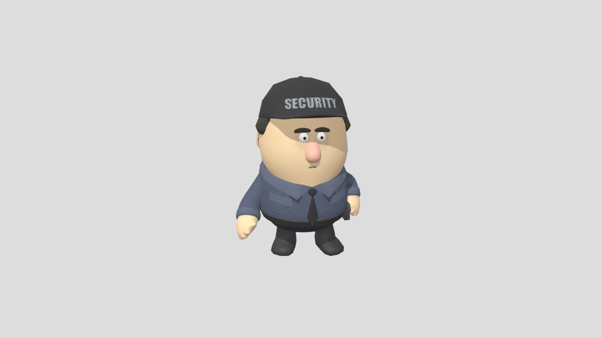 Security Officer - 3D model by Cameron Wolfe (@cameronlwolfe) [a13e943 ...