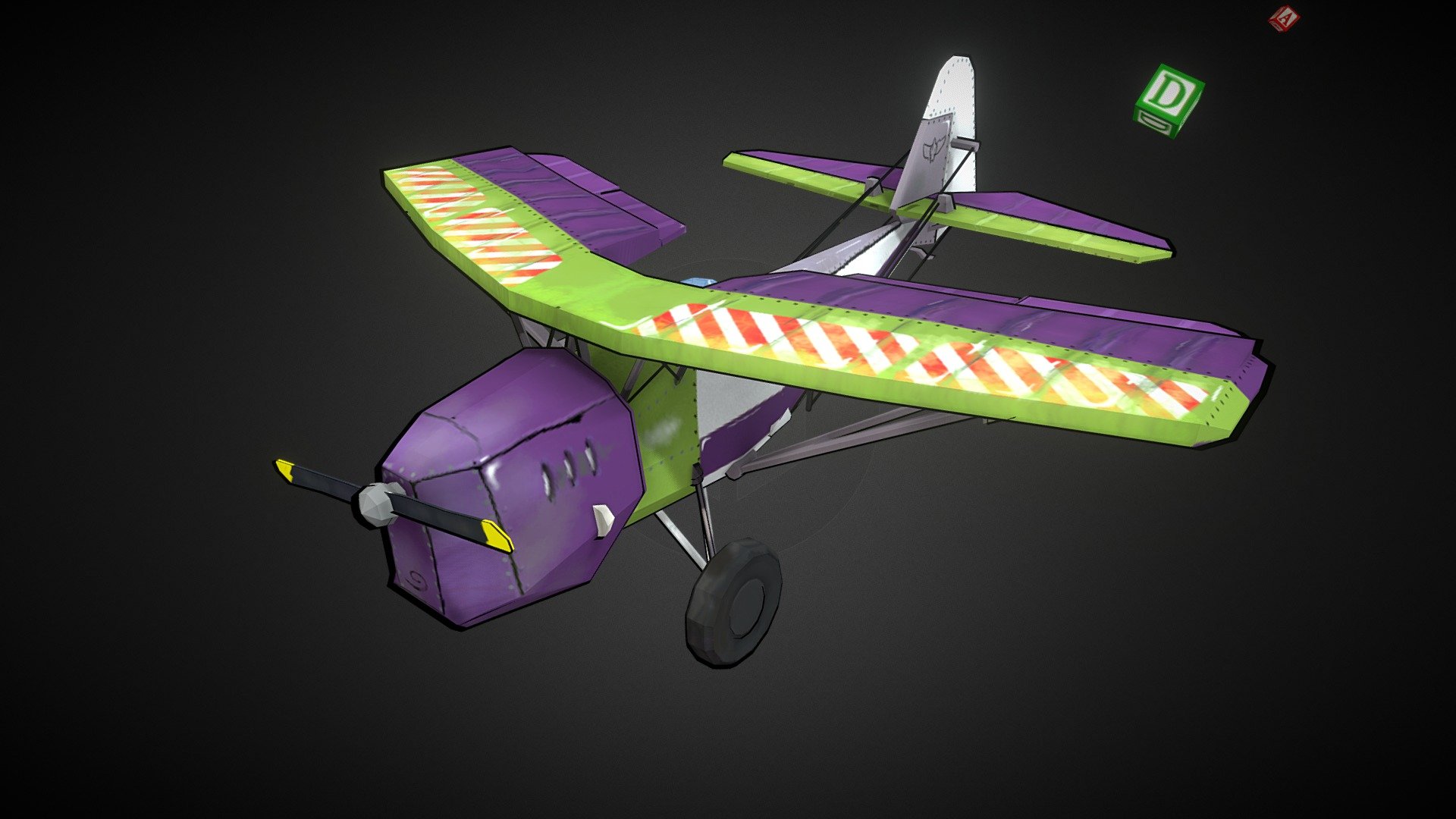 Flying Circus | RWD 8 Trainer Aircraft - Buy Royalty Free 3D model by ...