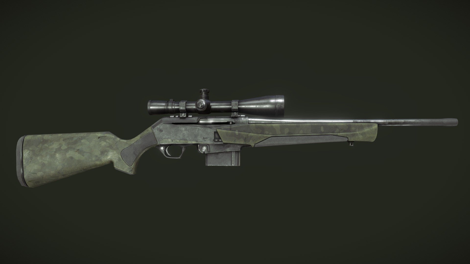 MK3 BAR Sniper - 3D model by Juani Forn (@juanmartin) [a13f956] - Sketchfab