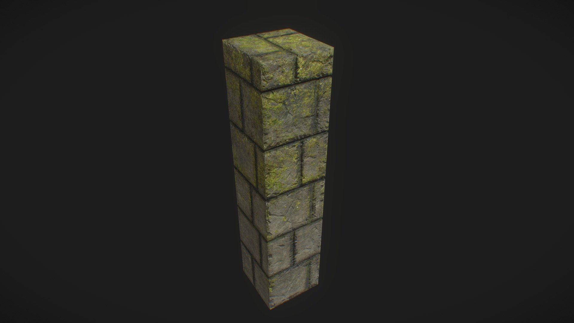 Stone Brick Game Ready Asset UE4 MICTLAN - 3D model by Micltan: The ...
