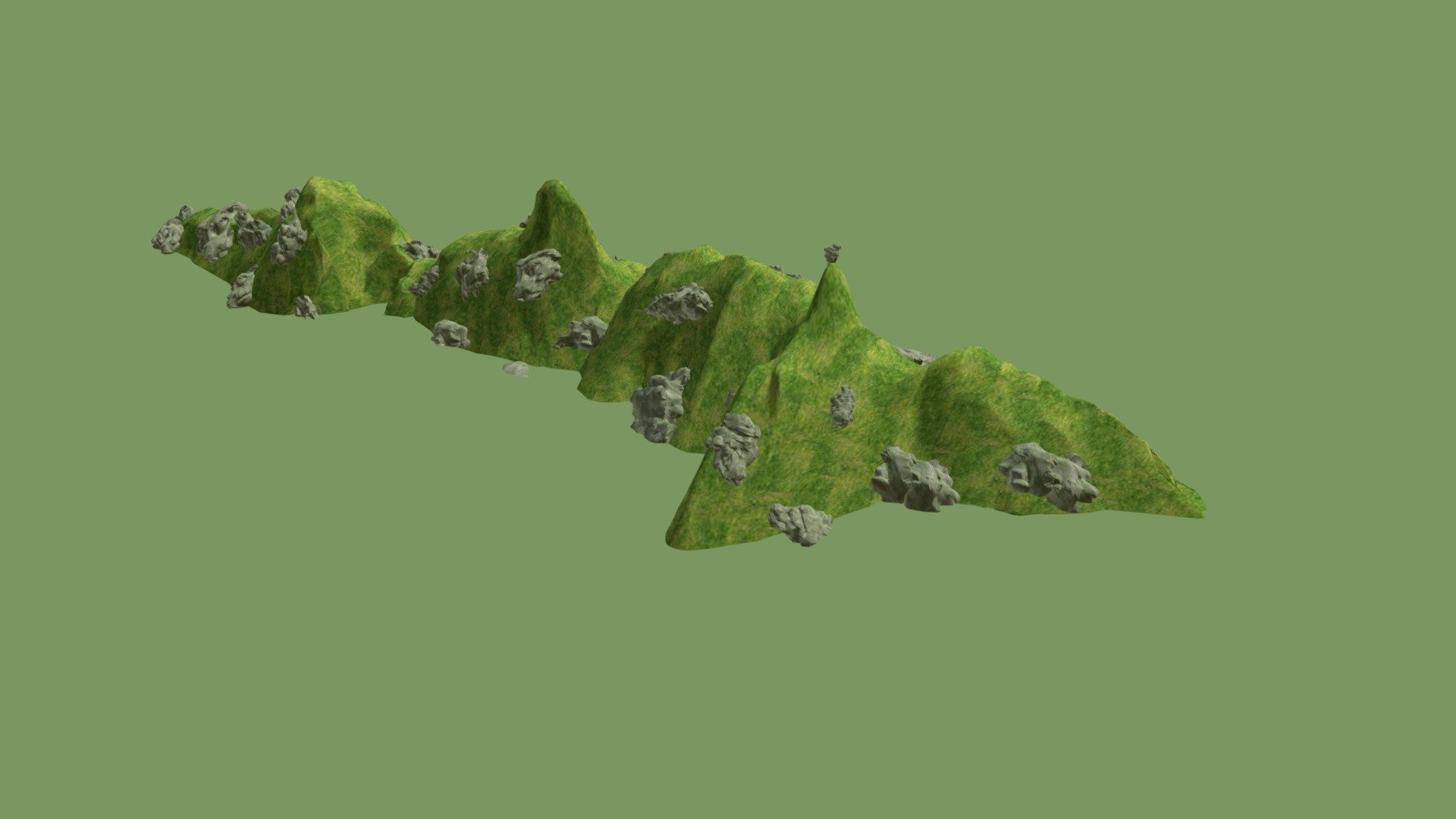 Port Louis Moka Range DRAFT - 3D model by Shibloll (@mnabeebaccus ...