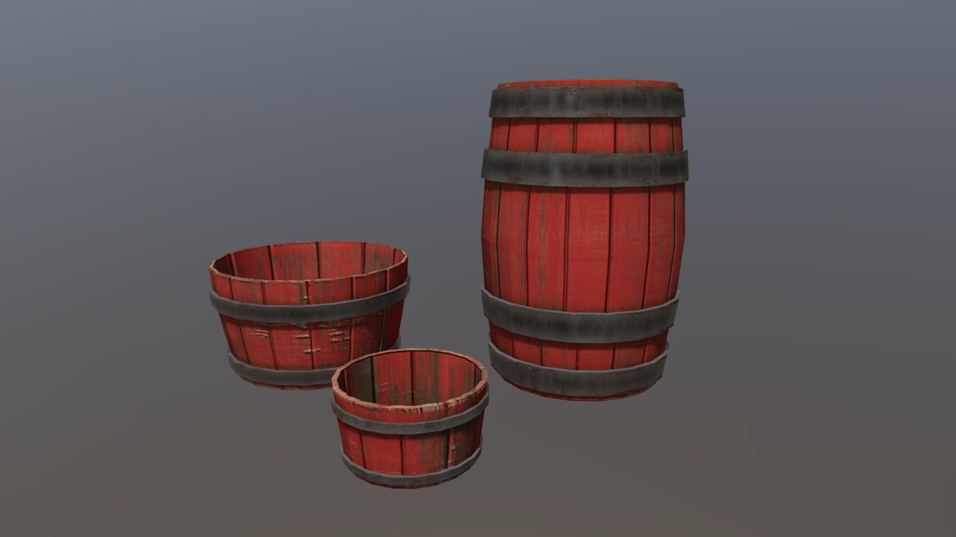 Barrels - Download Free 3D model by Caboose3d [a143dd6] - Sketchfab