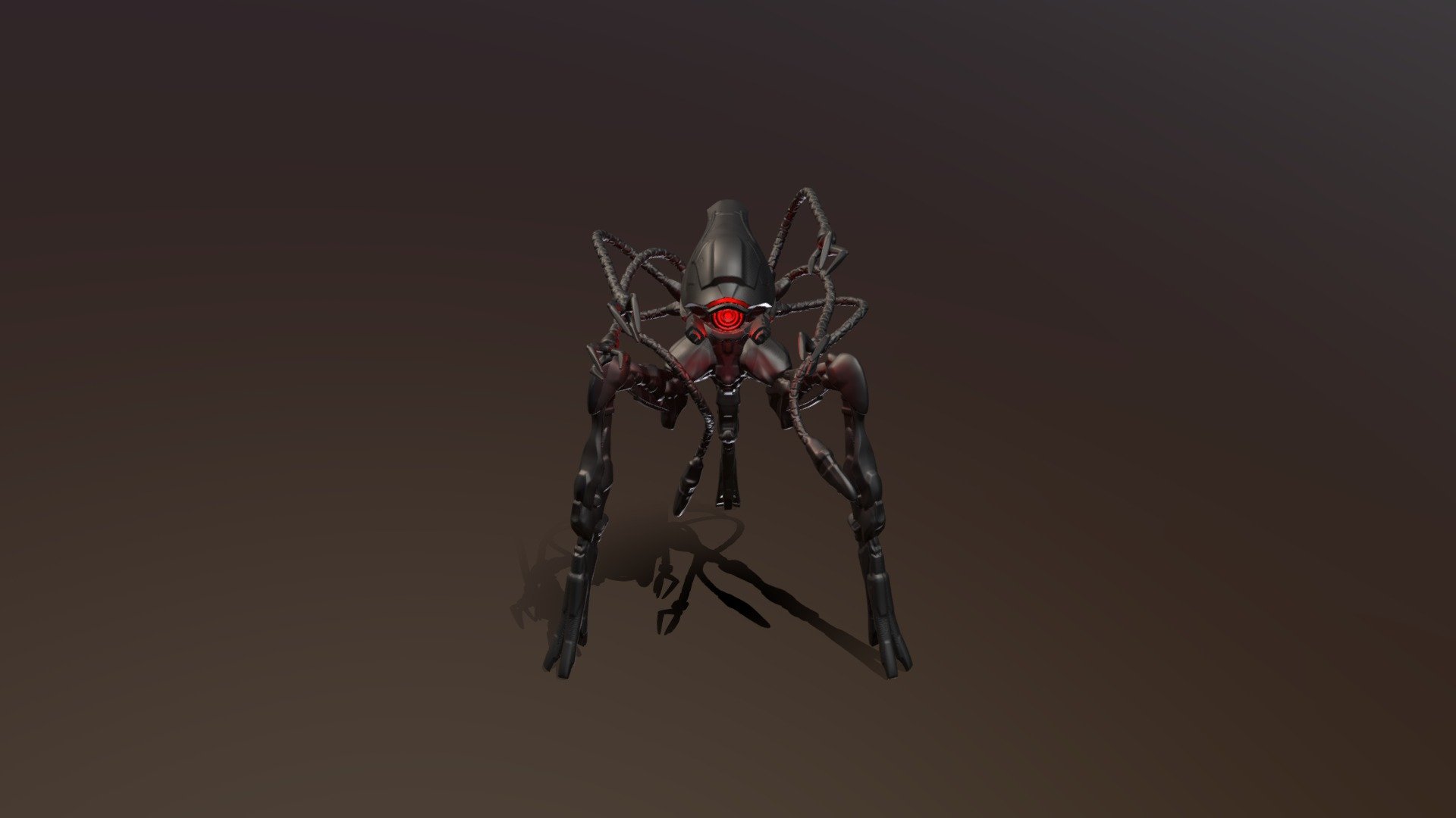 All Quiet on the Martian Front - Raider Tripod - 3D model by garagebay9 [a1449f7] - Sketchfab