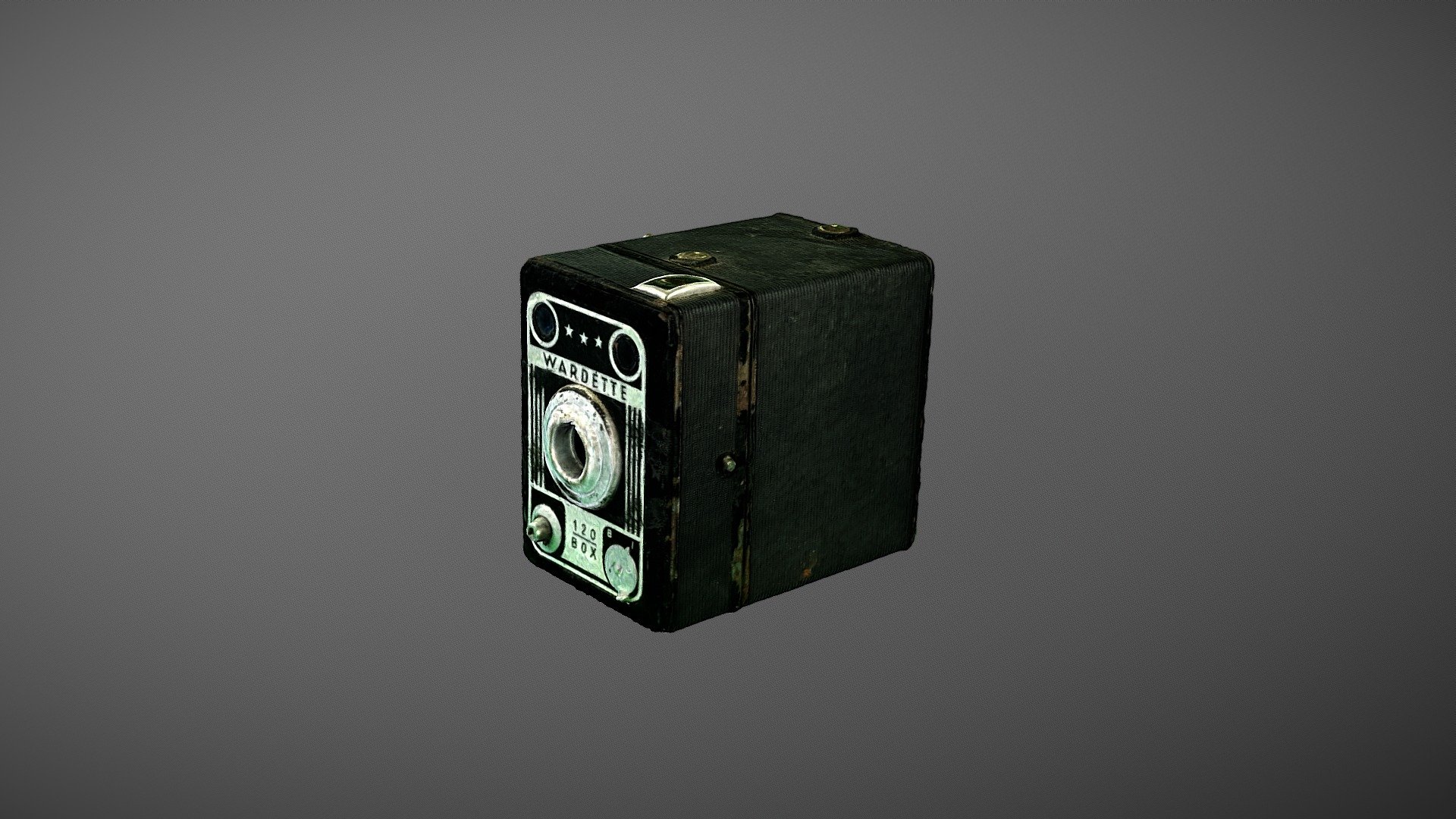 Wardette 1950's Box Camera - Photoscan Render - 3D model by dmerino ...