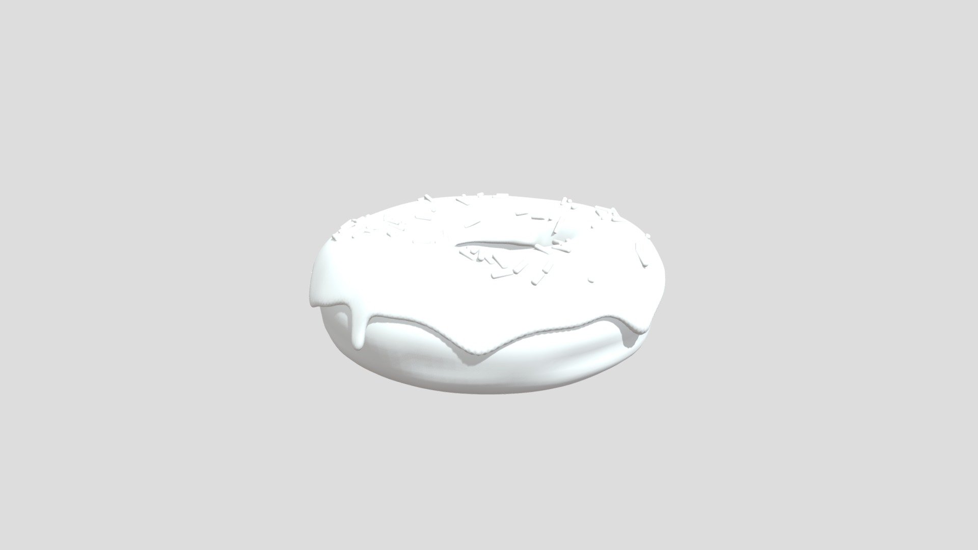 Doughnut - 3D model by HenryM (@HenryM.) [a146344] - Sketchfab