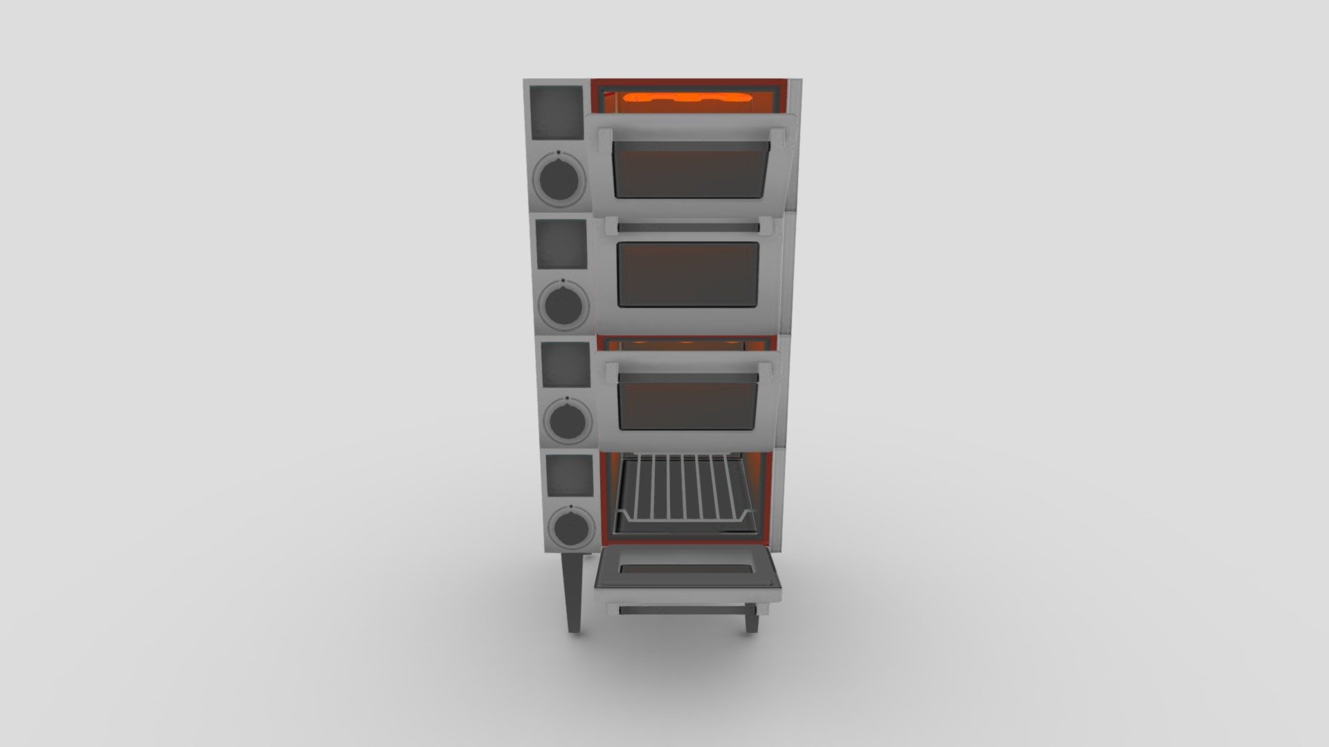 Oven Stack - 3D model by nathanielmoore [a146dcf] - Sketchfab