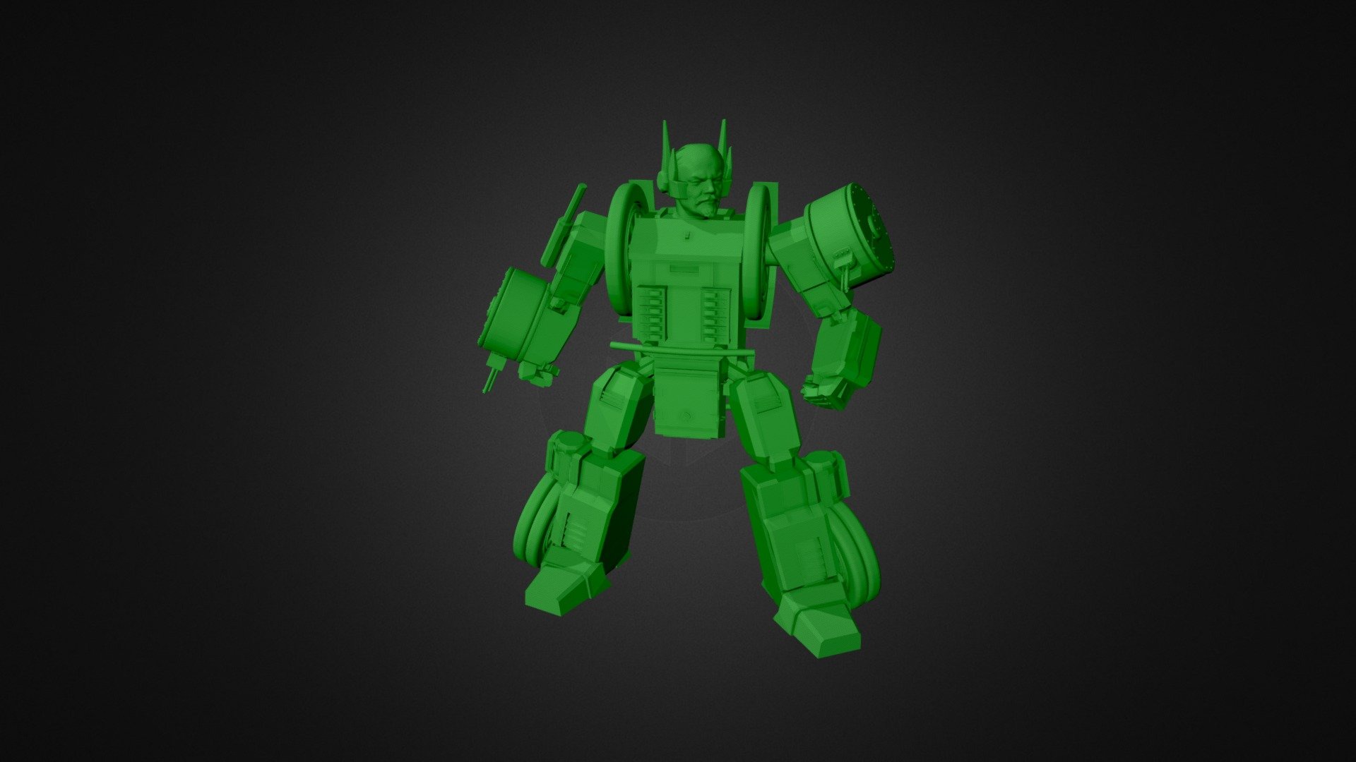 Lenin-o-droid - 3D model by maris.alexandrovich [a148a73] - Sketchfab