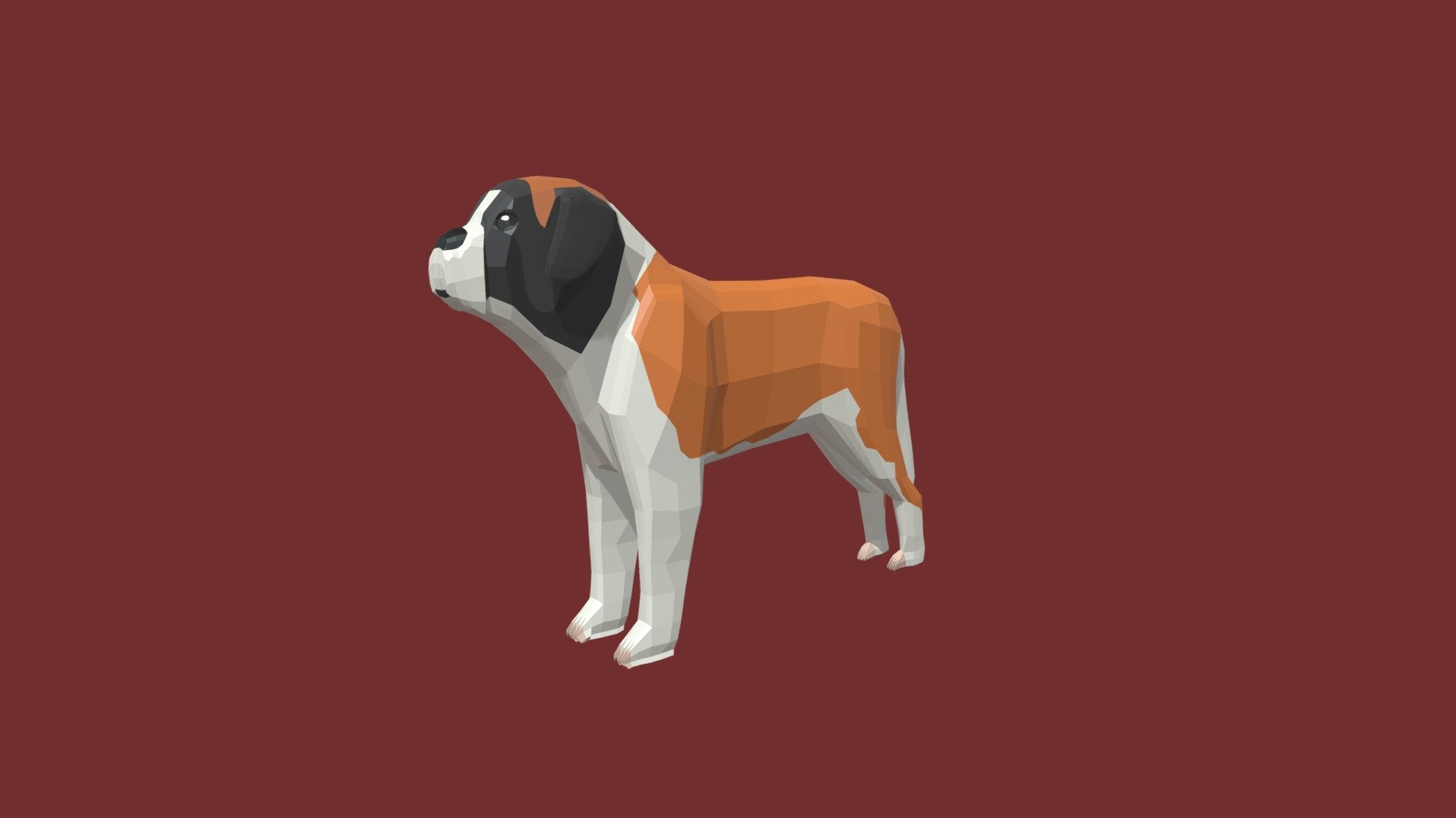 Saint Bernard - Download Free 3D model by toofball (@picklecobra ...