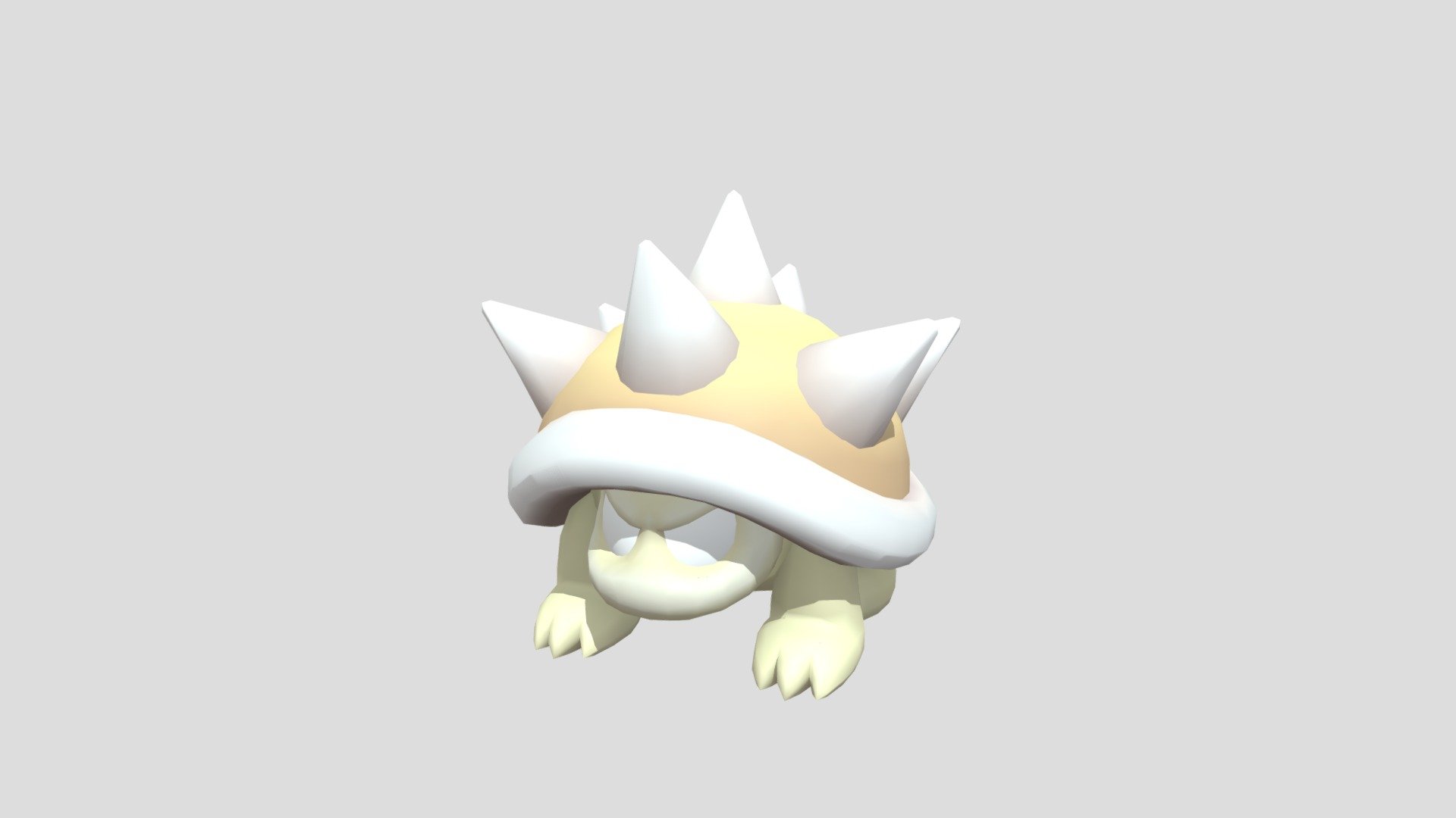 Wii U - Super Mario 3D World - Spiny - Download Free 3D model by CN 3d ...