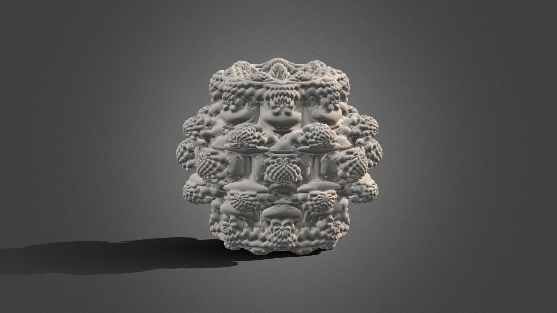 Mandelbulb Power 8 Fractal - Download Free 3D model by spiraldive ...