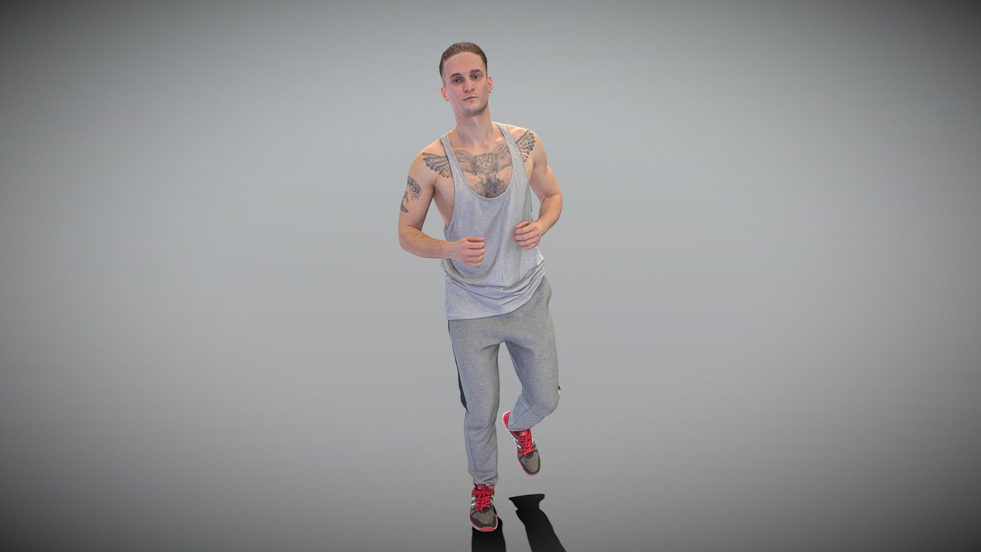 Young man running 415 - Buy Royalty Free 3D model by deep3dstudio ...