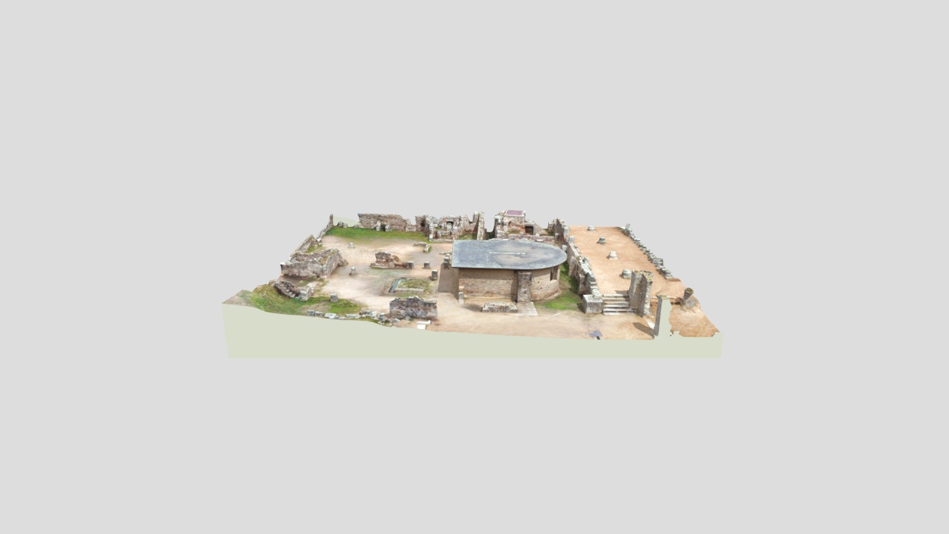 Casa Basílica. Mérida - 3D model by TAD3 LAB (@TAD3LAB) [a14bcba ...