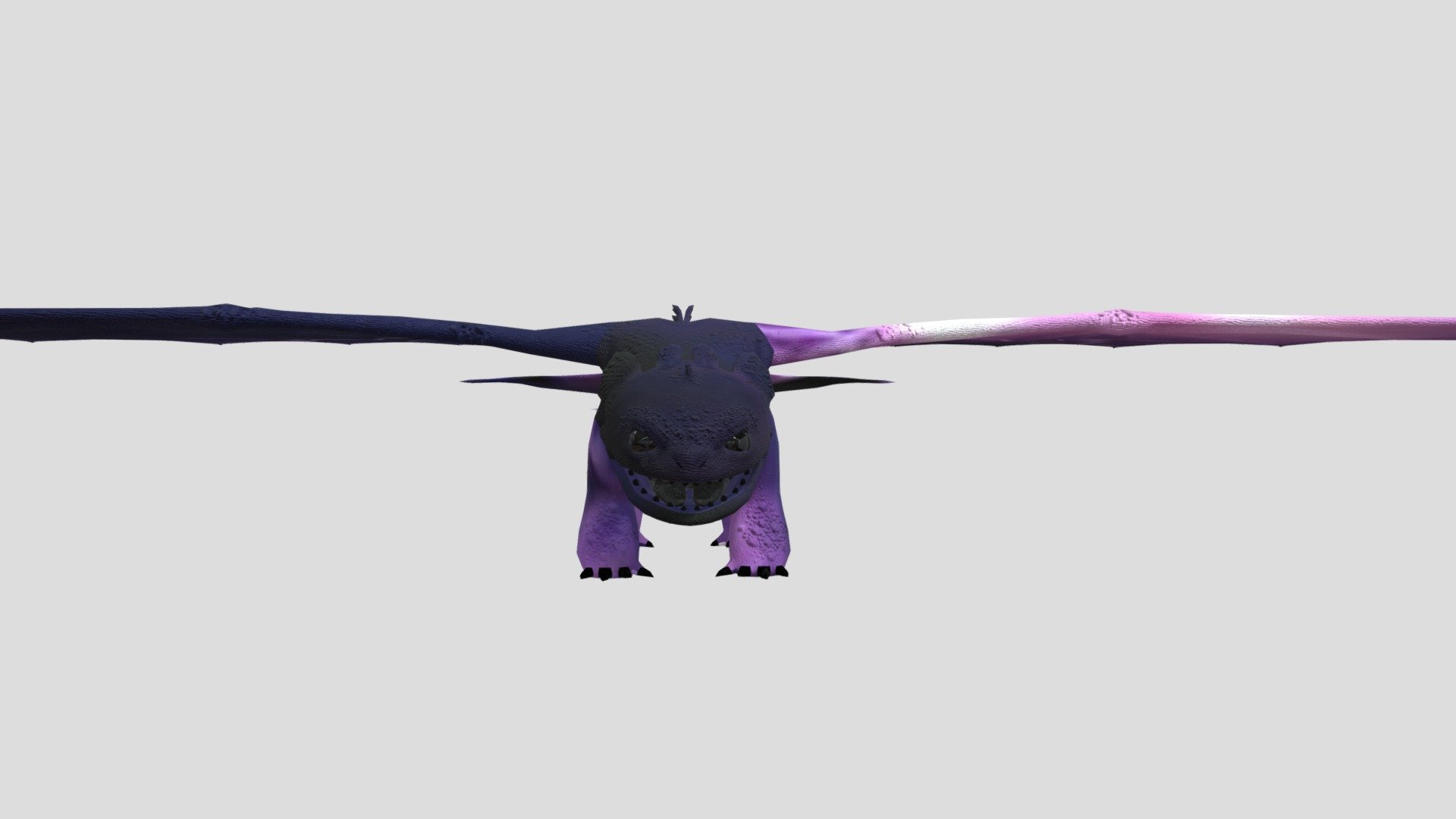 Toothless - 3D model by tewrwfwff [a14c0e0] - Sketchfab