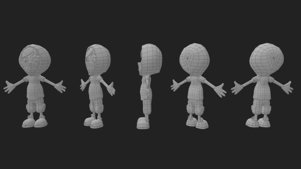 Cid Turn Around Low Poly - 3D model by claudia.short [a14caa4] - Sketchfab