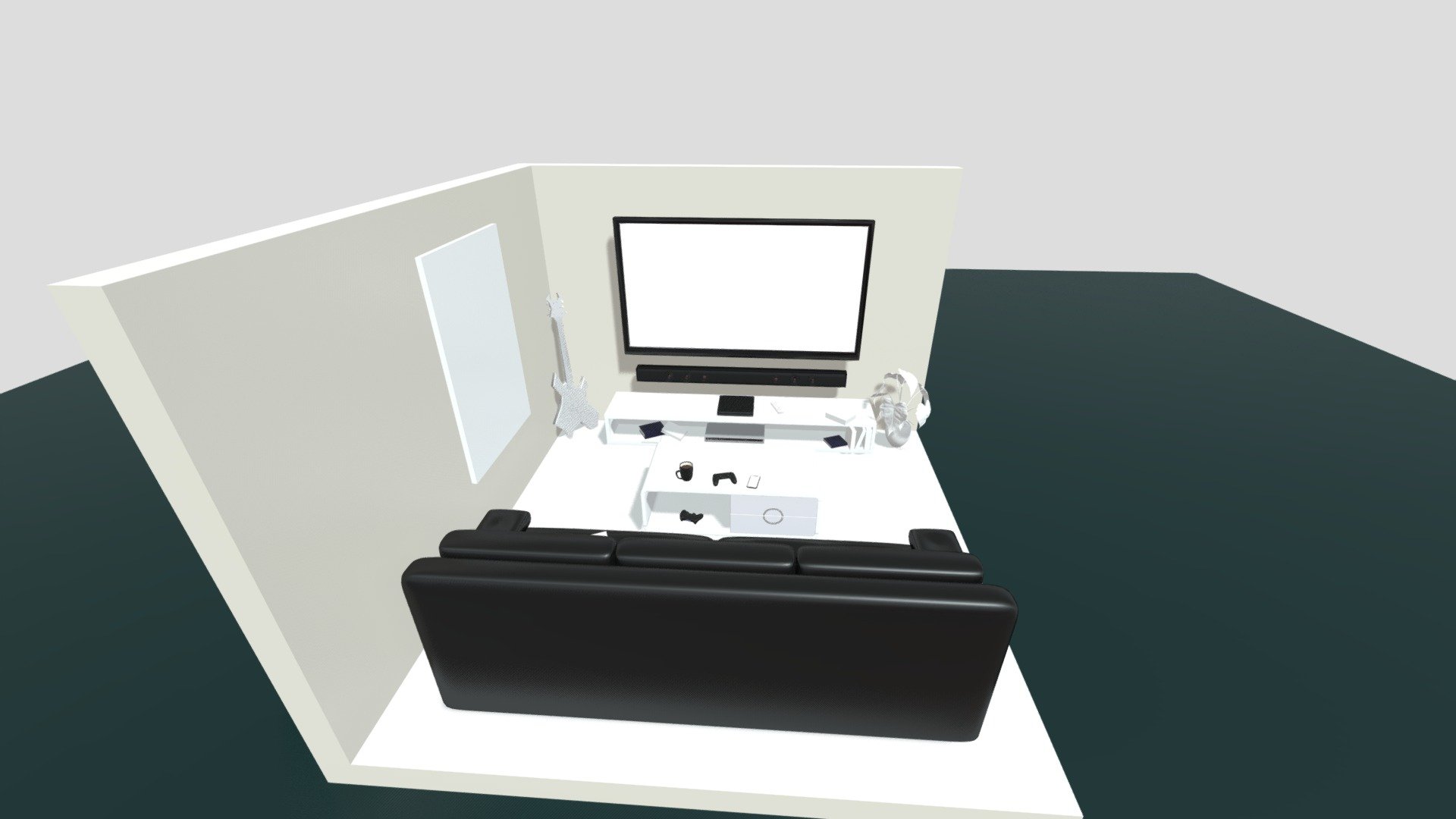 Living Room for Home - Download Free 3D model by toplistedsoftz ...
