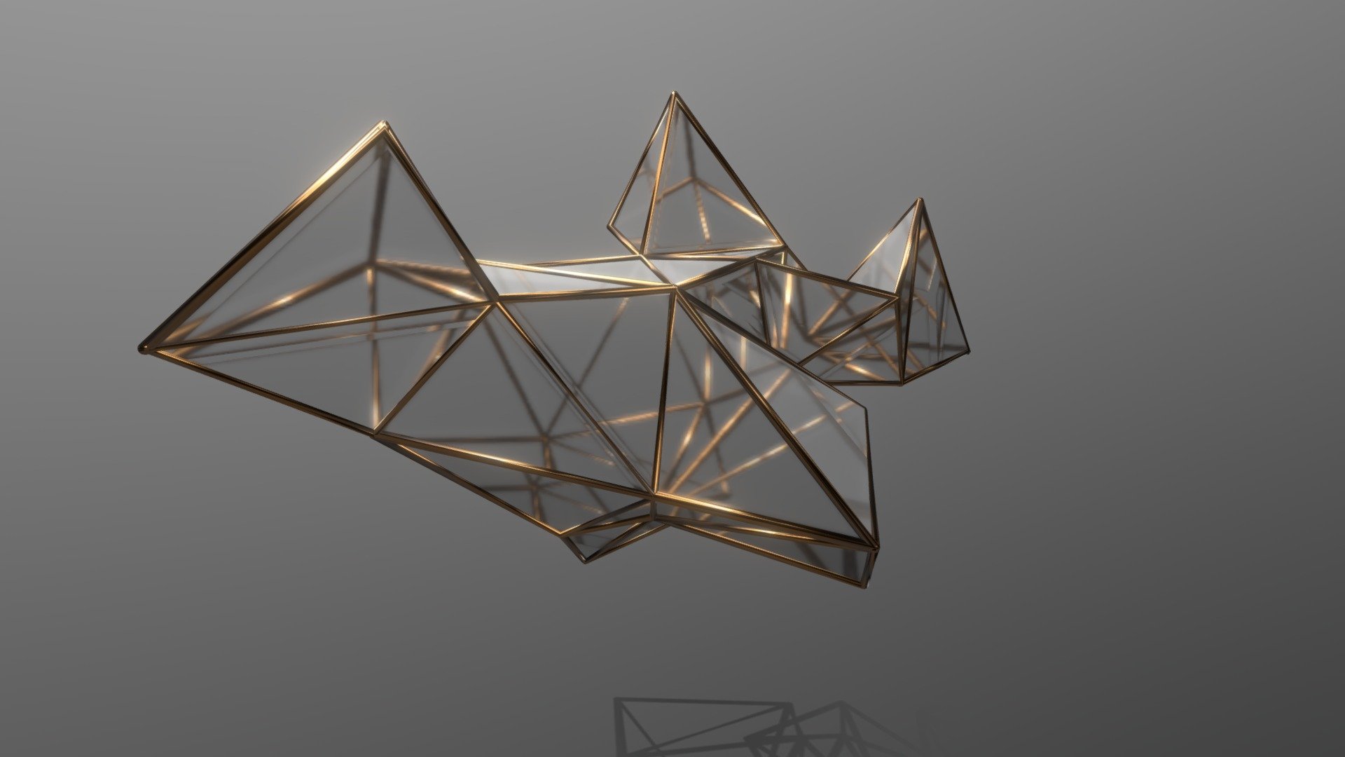 Abstract Wireframe - 3D model by Rihards Rozans (@richcraft) [a14e521 ...