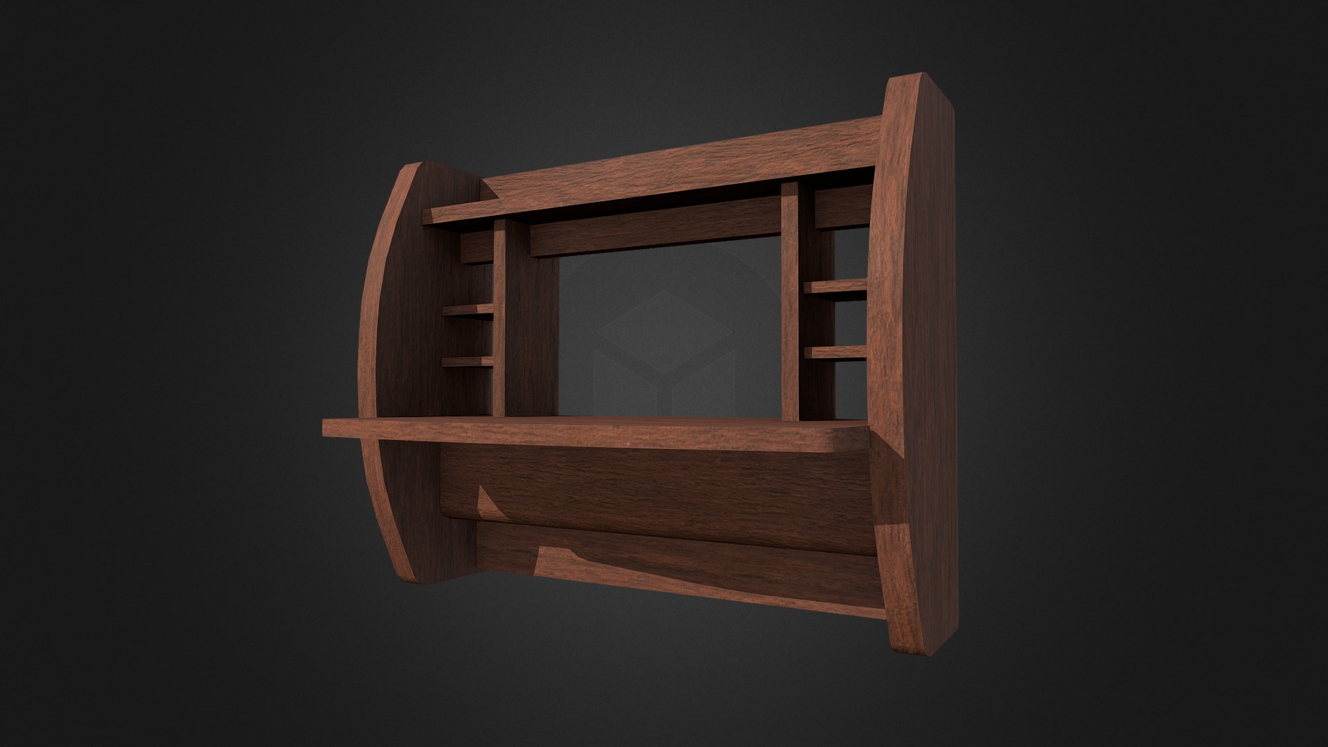 Basic Shelf - Download Free 3D model by Blender3D [a14f10a] - Sketchfab