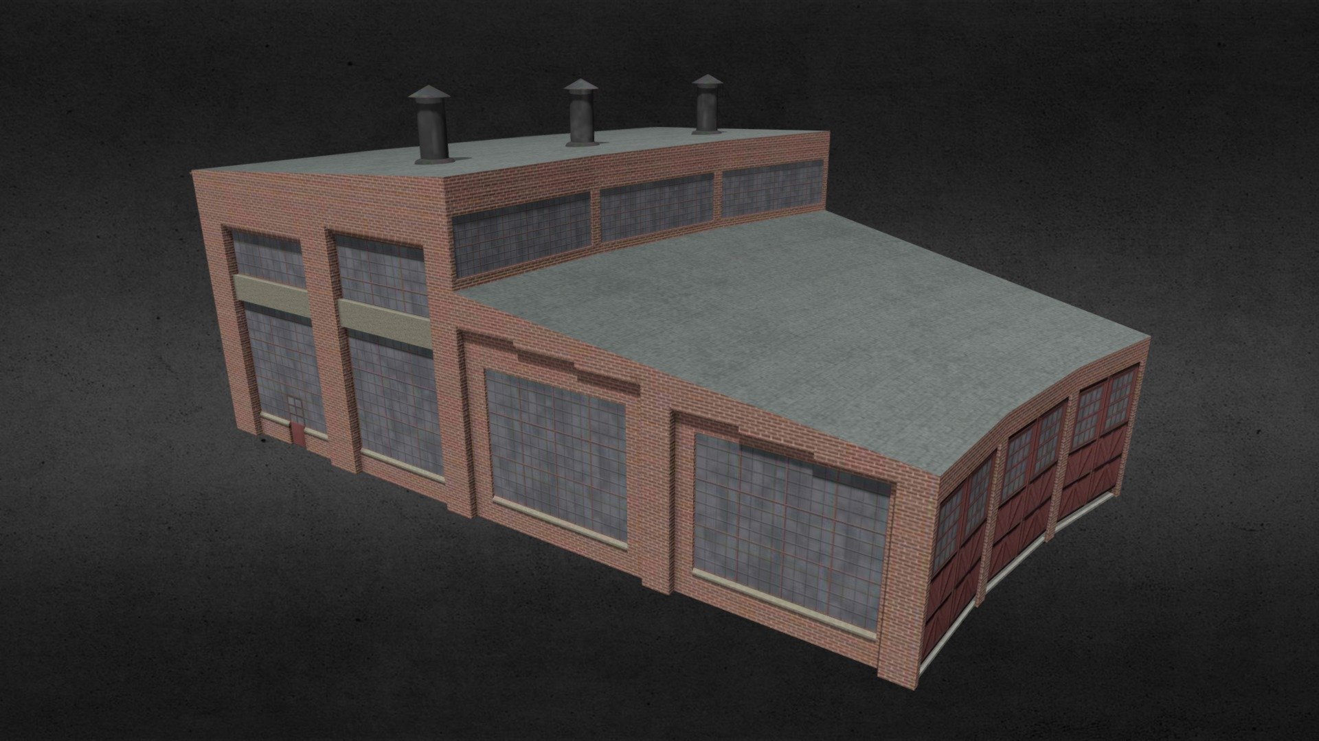 Roundhouse part 1 - 3D model by Avanya [a14f6bd] - Sketchfab