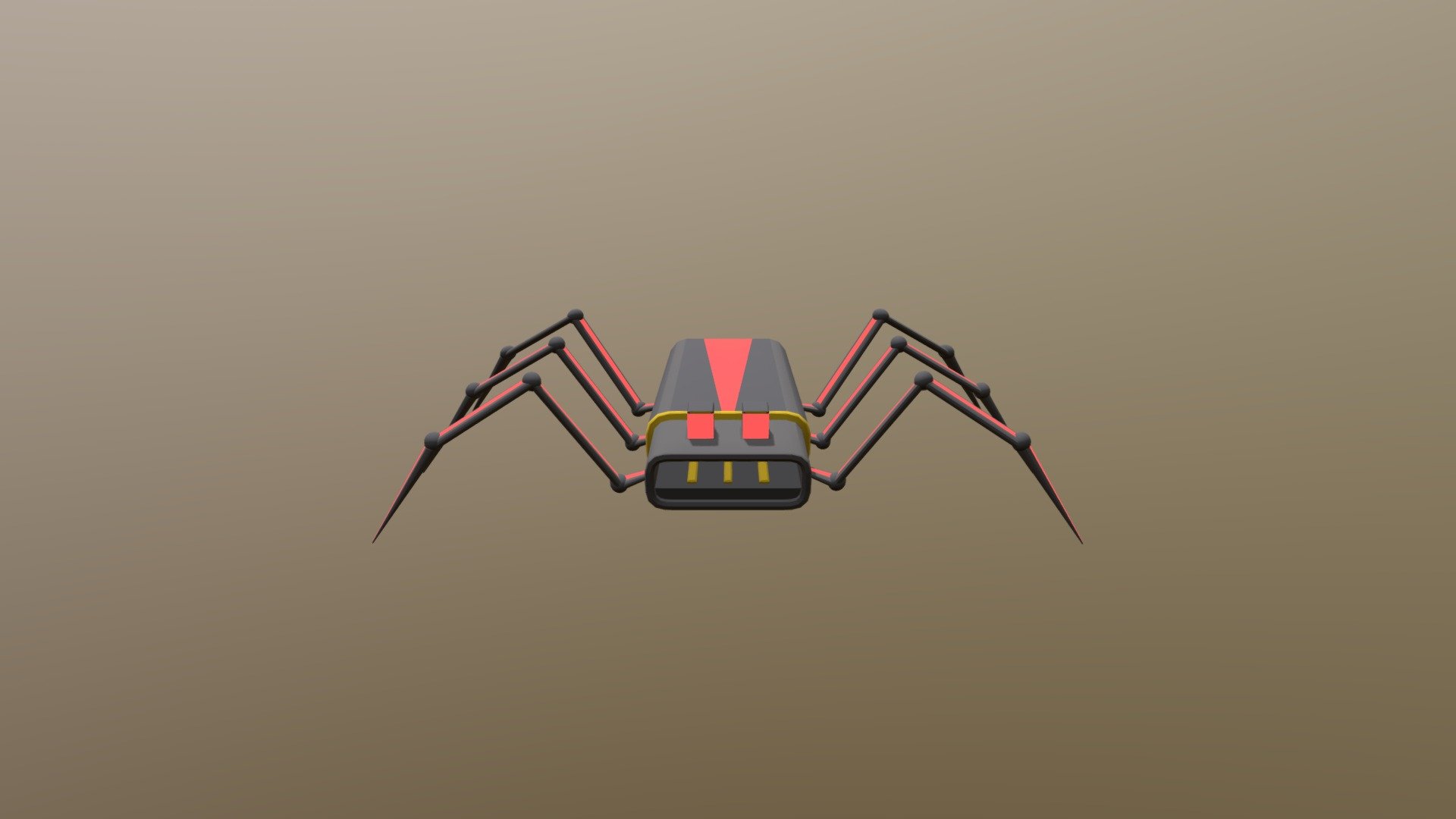 Spider Bot - 3D model by gserafin [a14fff5] - Sketchfab