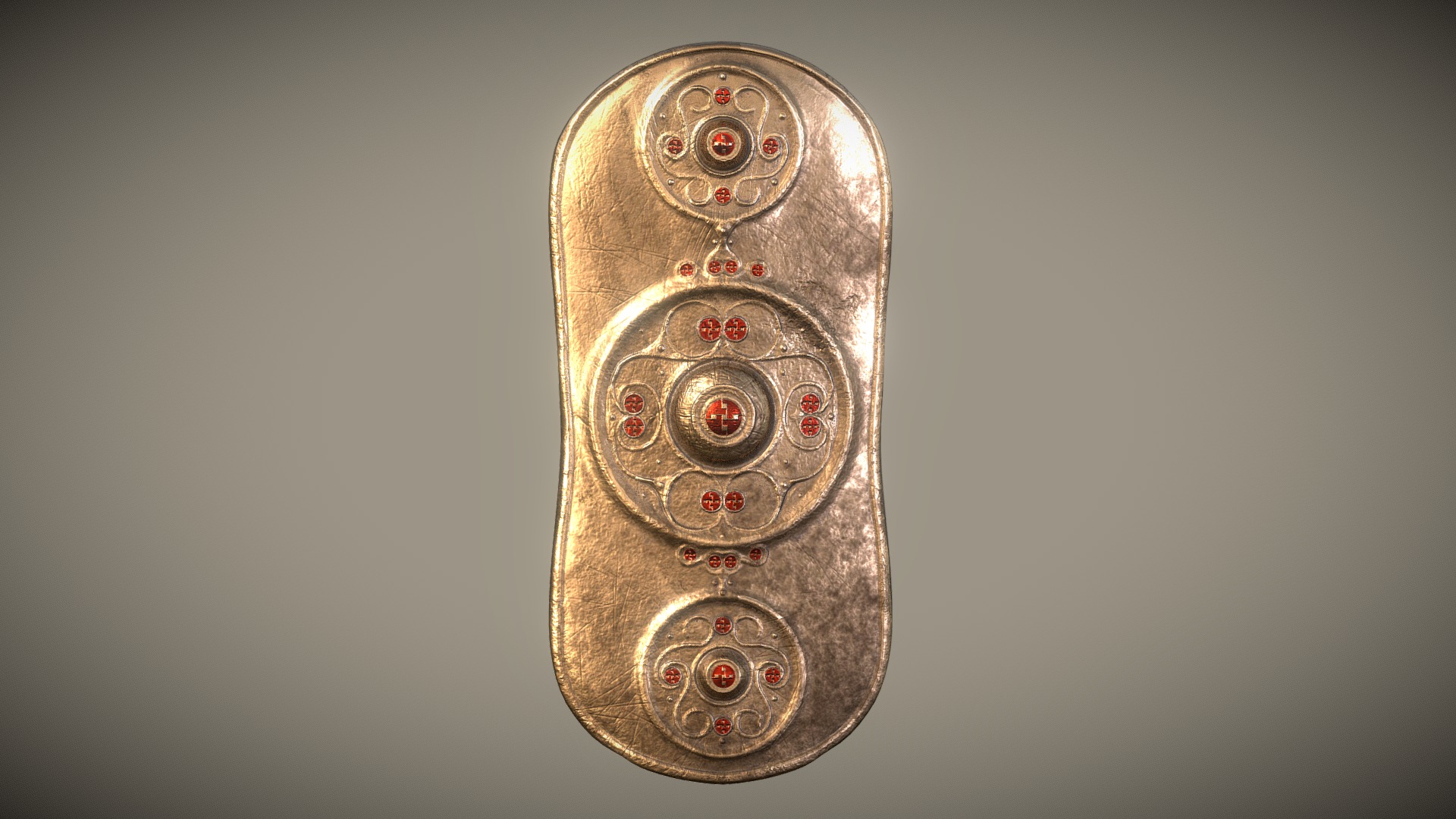 Battle damaged Battersea Shield - 3D model by ArtofShallot ...