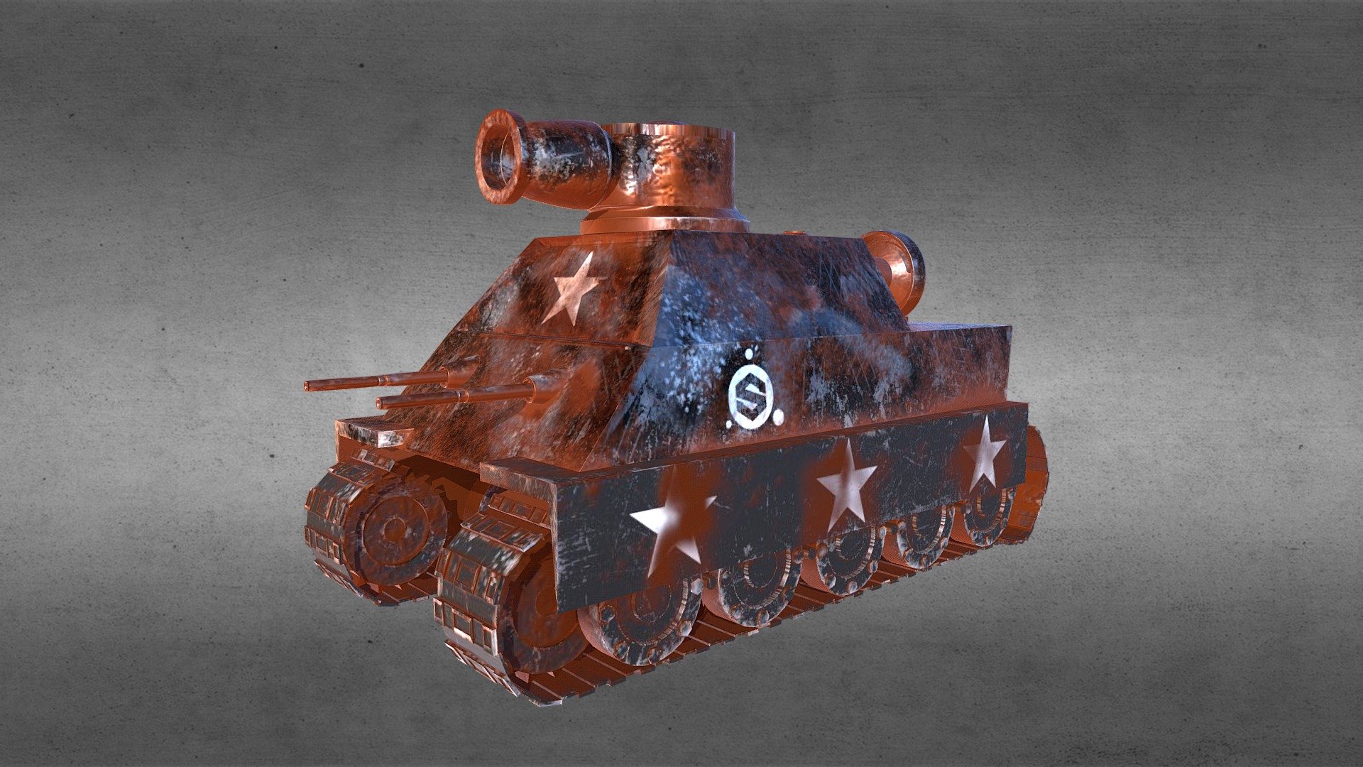 Old tank - Download Free 3D model by jhon pulecio (@jhonjairopulecio ...