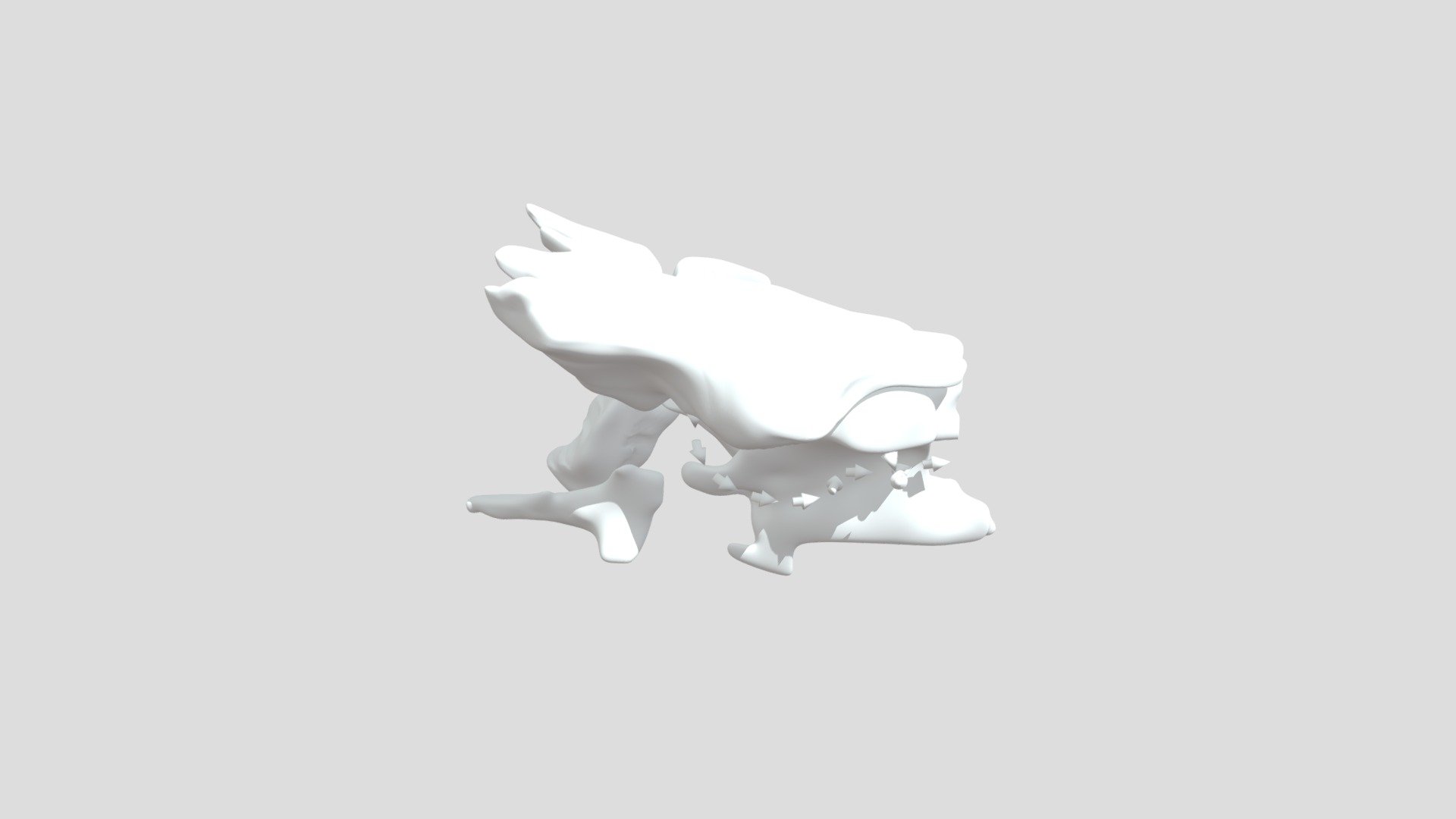 Half Skull Draft7 - 3D model by mfaizrhmn [a1543c3] - Sketchfab
