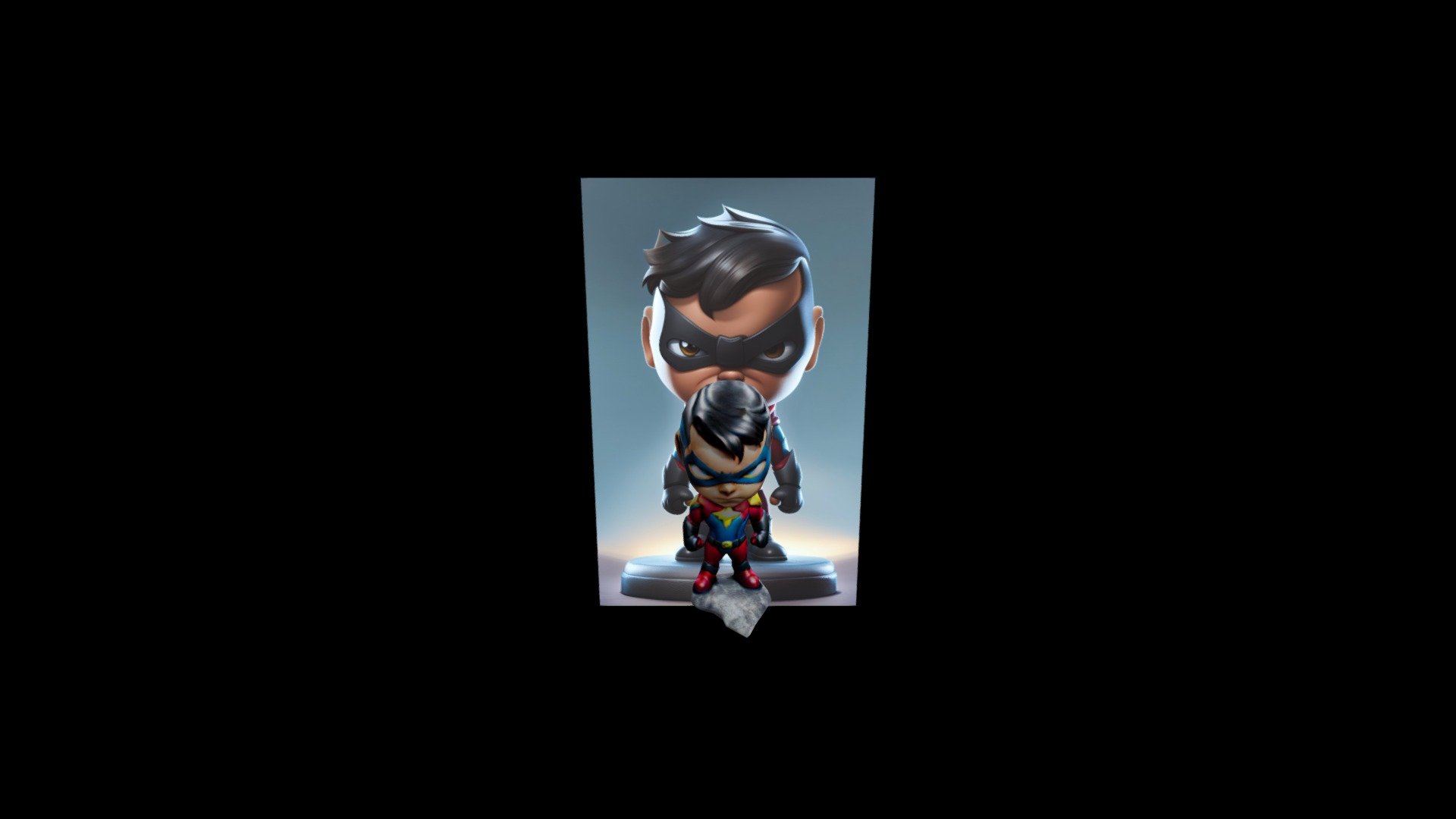 Title Superboy A digital art of Superboy wear - Download Free 3D model ...
