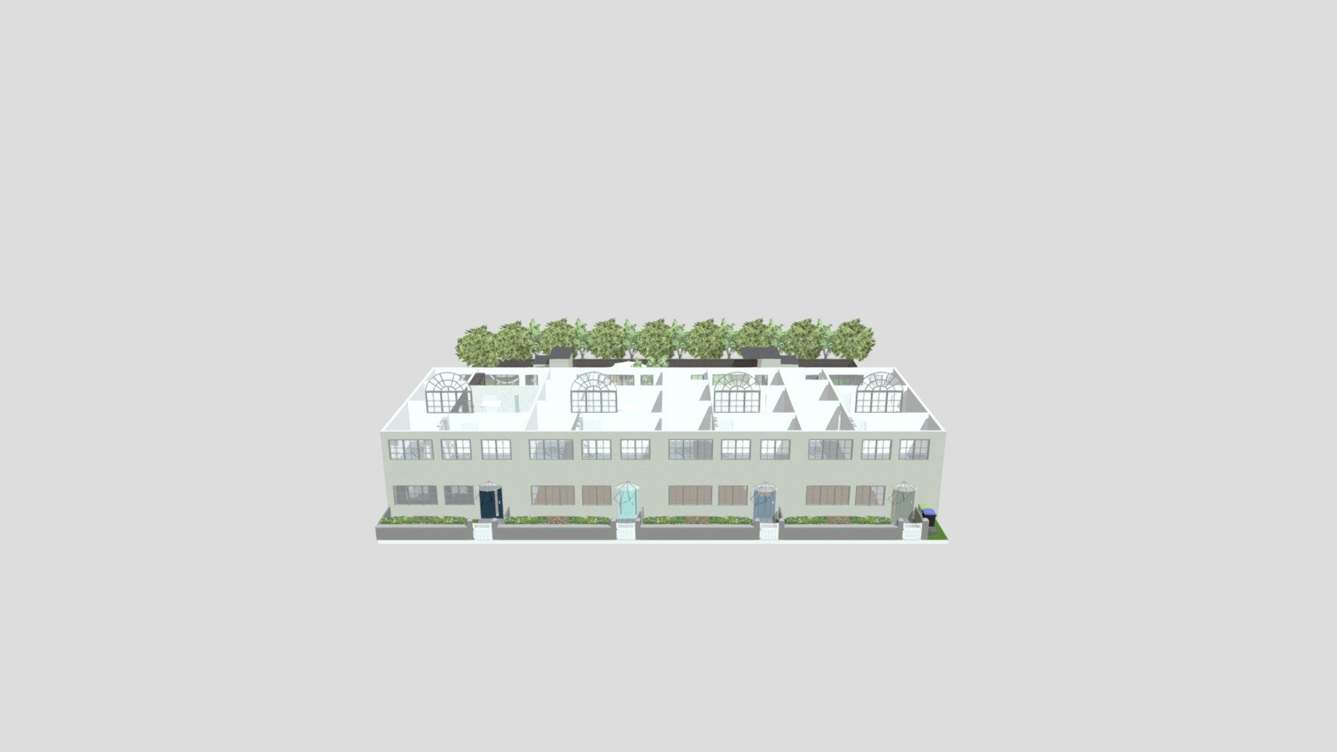 Terrace Housing - Download Free 3D model by Home Design 3D ...