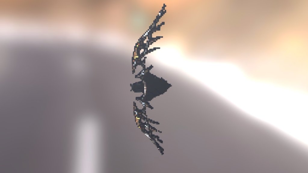 Giant Devil Bow - Minecraft - 3D model by daynnight [a155713] - Sketchfab