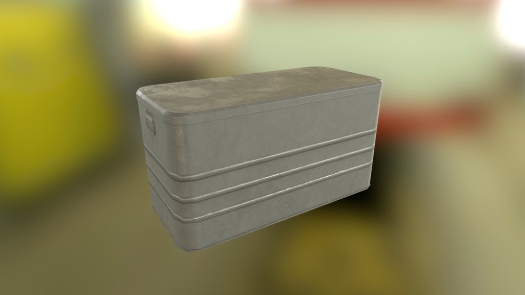 Metal Box - 3D model by richardpatrick [a155d9a] - Sketchfab