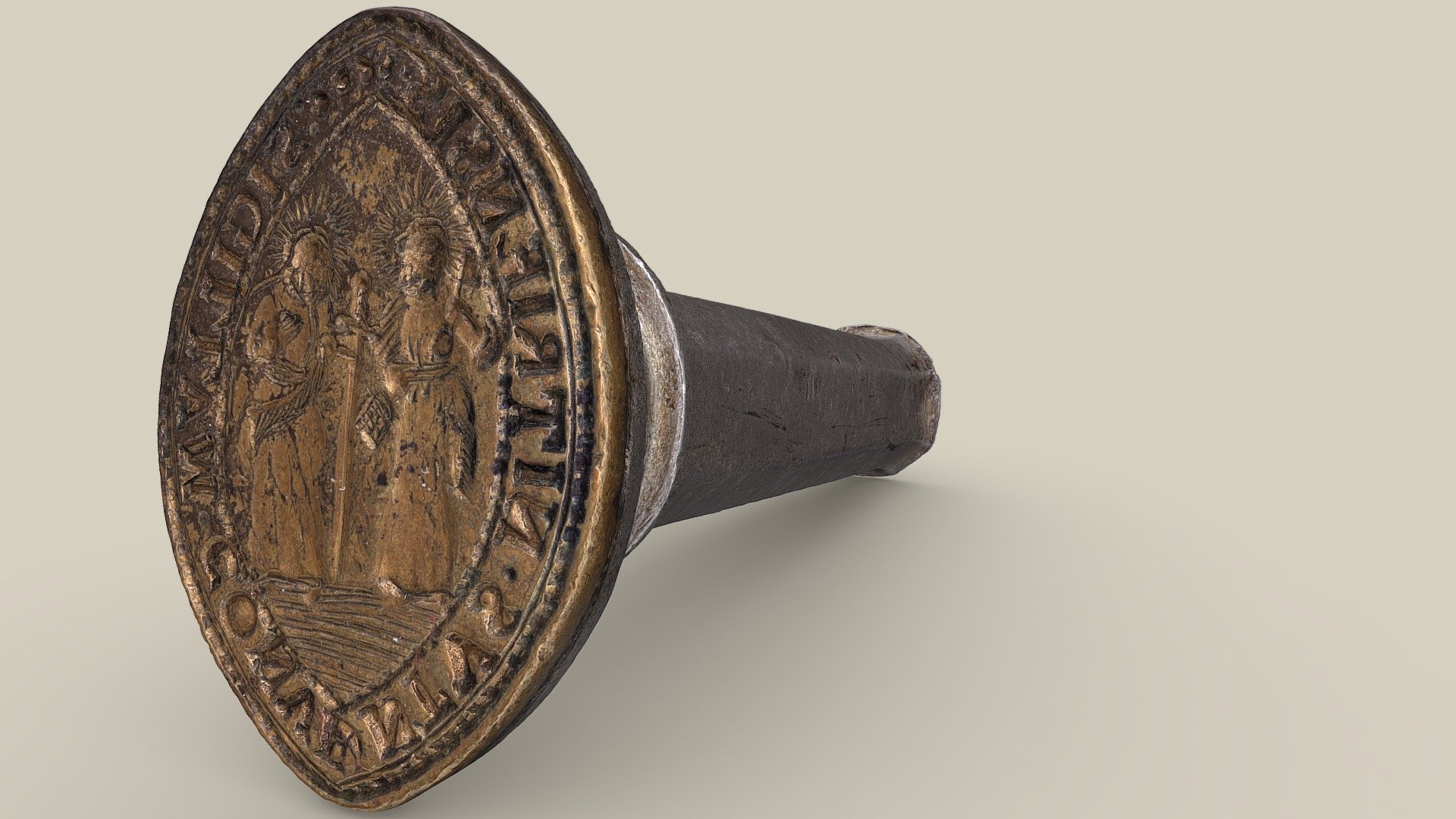 Stamp seal - Buy Royalty Free 3D model by noe-3d.at (@www.noe-3d.at ...