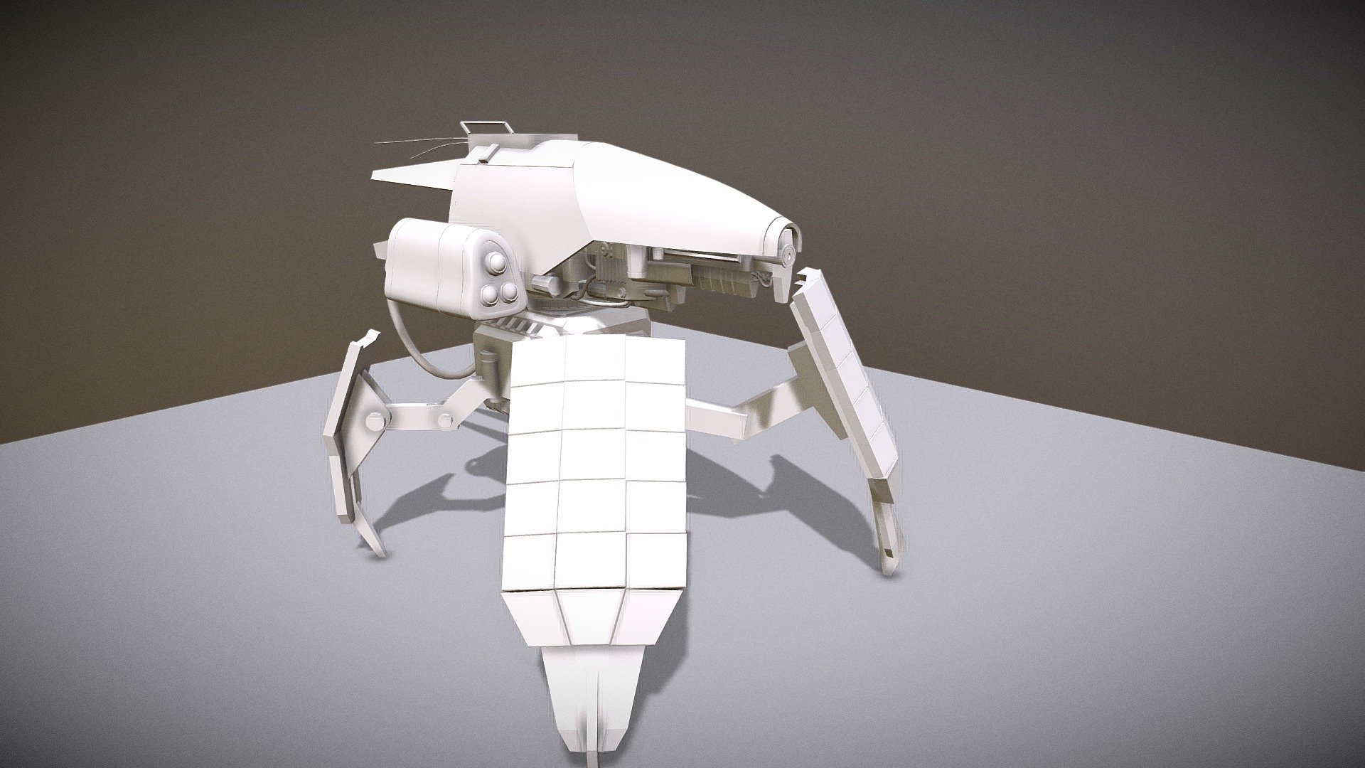 [WIP]2019 04 23 Mech Blockout1 - 3D model by bright (@bystry) [a1578b8 ...
