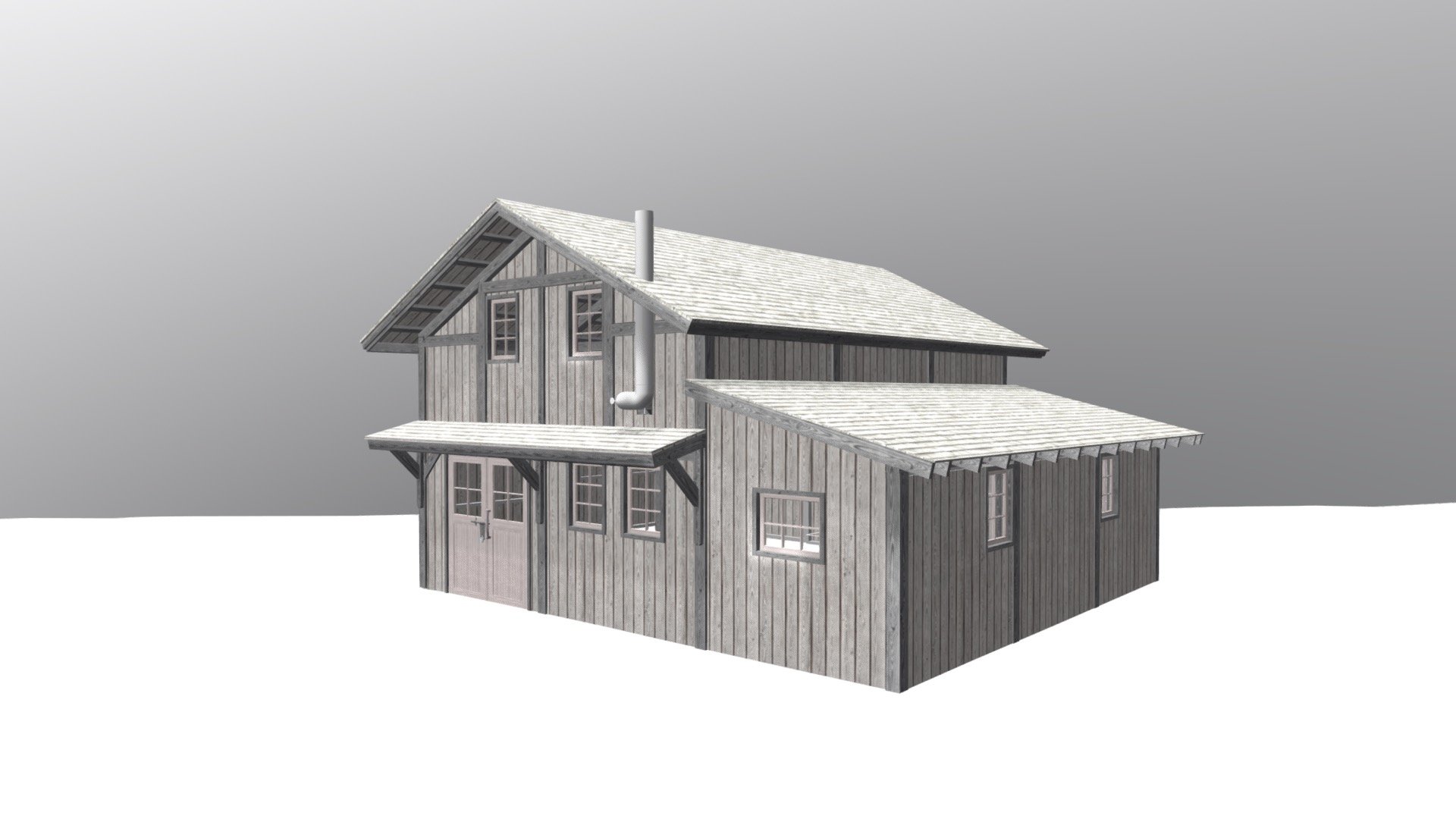 TACK HOUSE - 3D model by EVAN SPENCE (@adftw) [a157b40] - Sketchfab